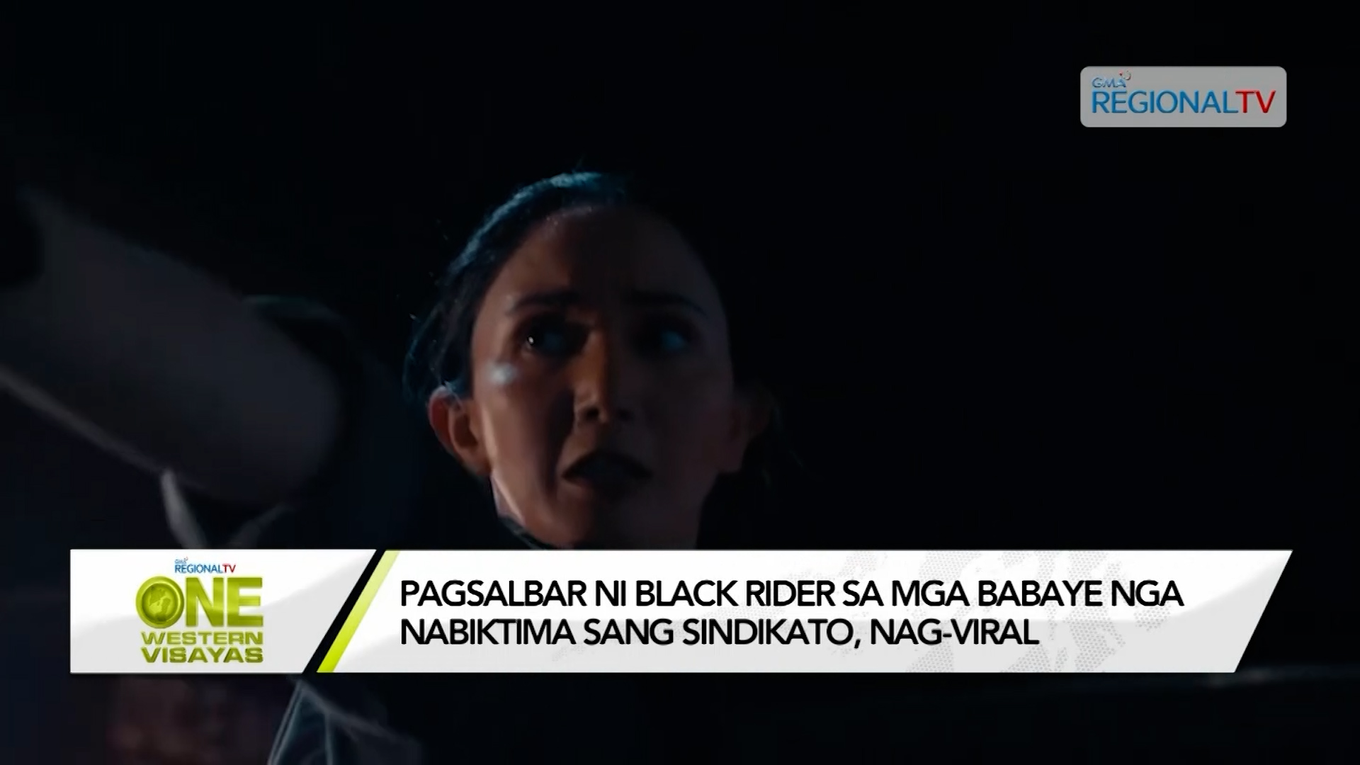 Pagsalbar ni Black Rider sa mga babaye nga nabiktima sang sindikato ...