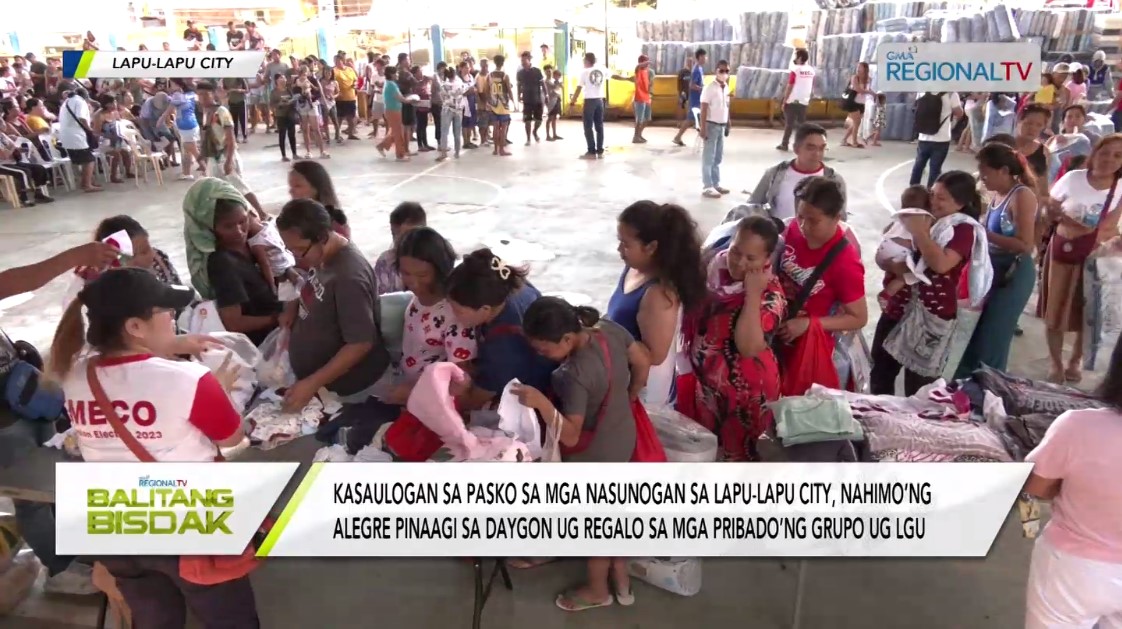Pasko sa mga nasunogan sa Lapu-Lapu City