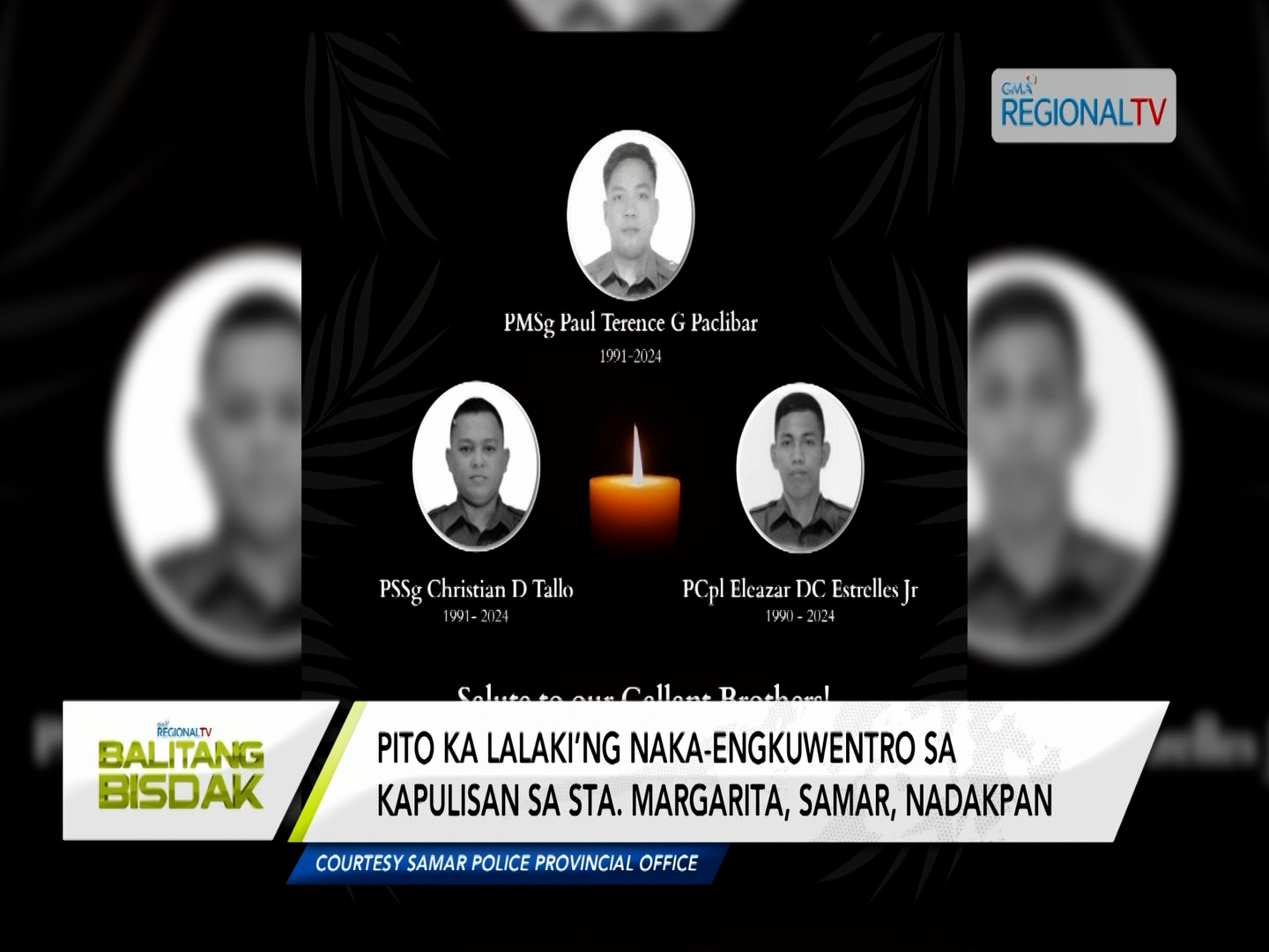 7 ka lalaki nga nalambigit sa engkuwentro sa Samar, sikop