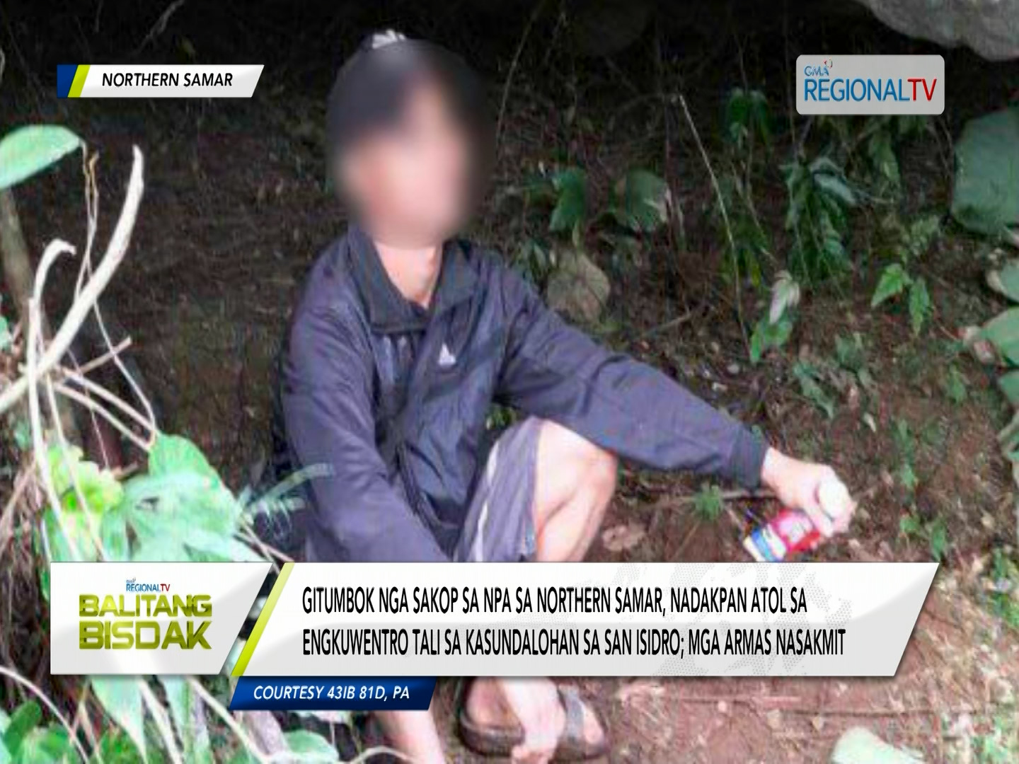 Gidudahang sakop sa NPA, nasikop sa Northern Samar