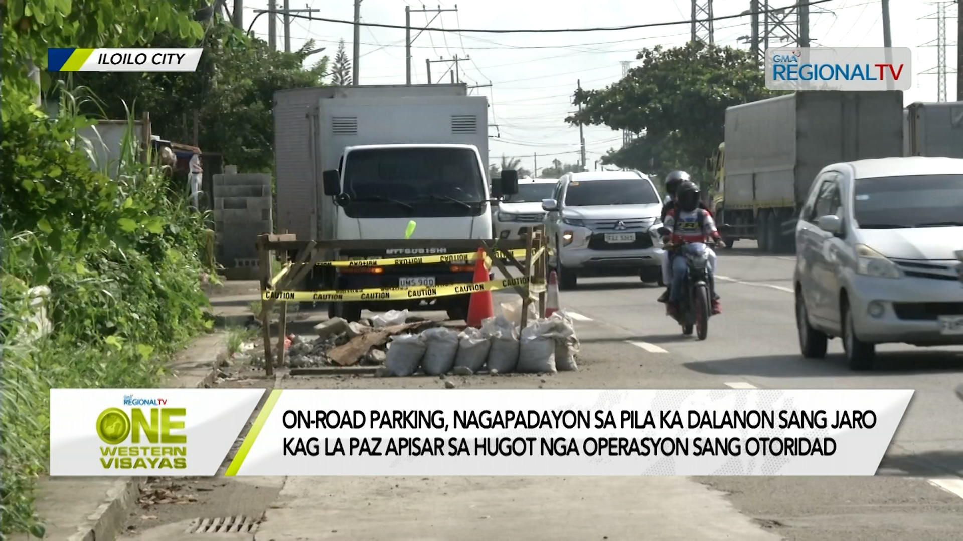 On-road Parking sa Pila ka Dalanon sa Iloilo City, Nagapadayon
