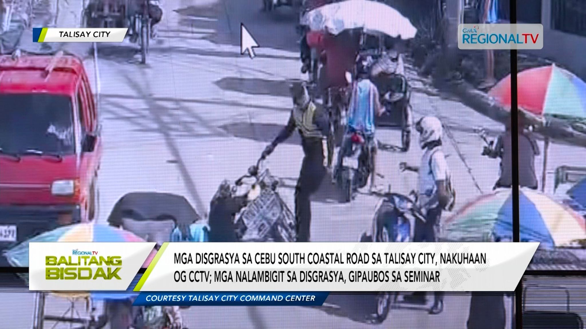 2 ka disgrasya sa kadalanan sa Talisay City, nahuli-cam
