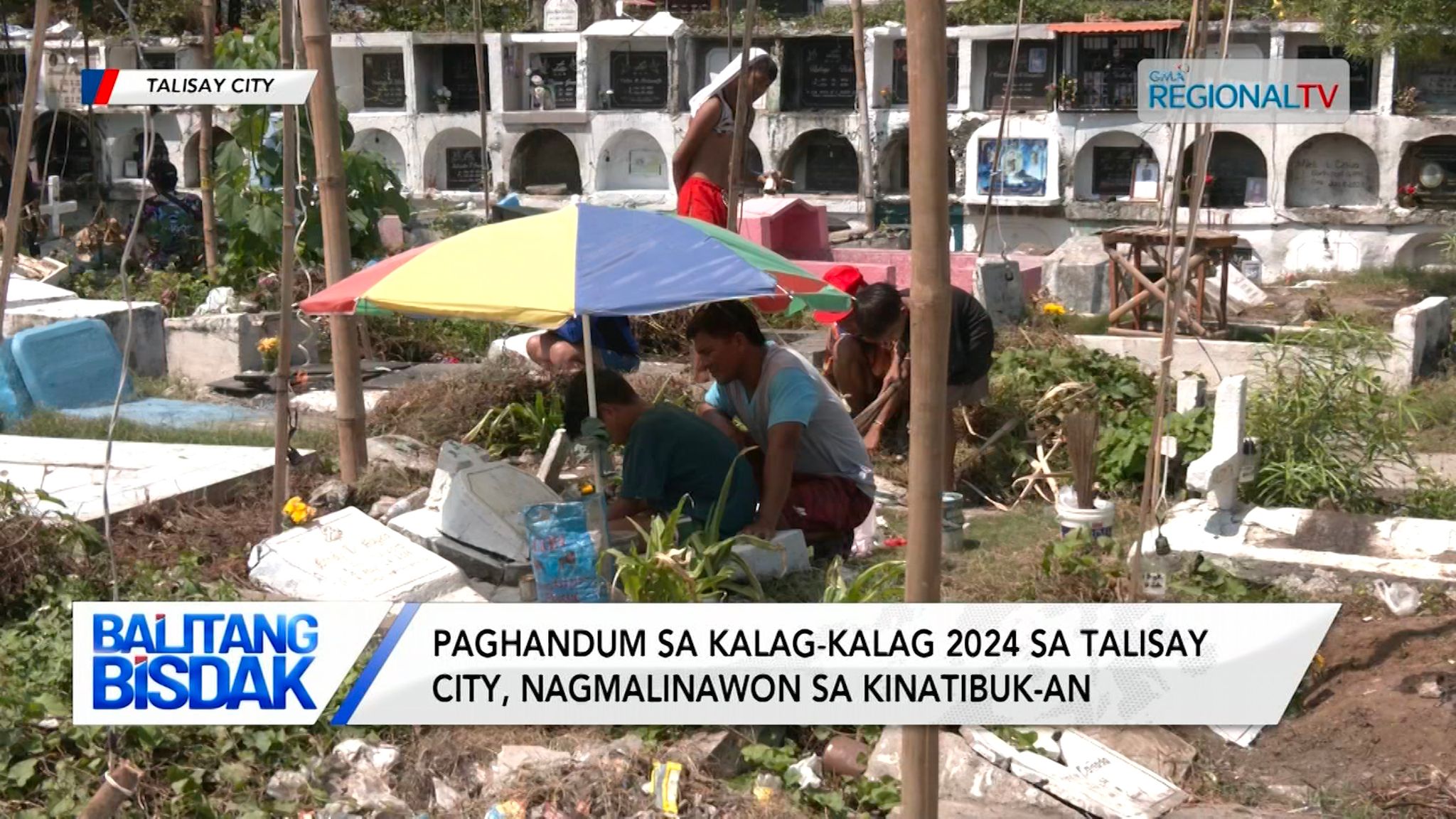 Paghandum sa Kalag-Kalag 2024 sa Talisay City, nagmalinawon