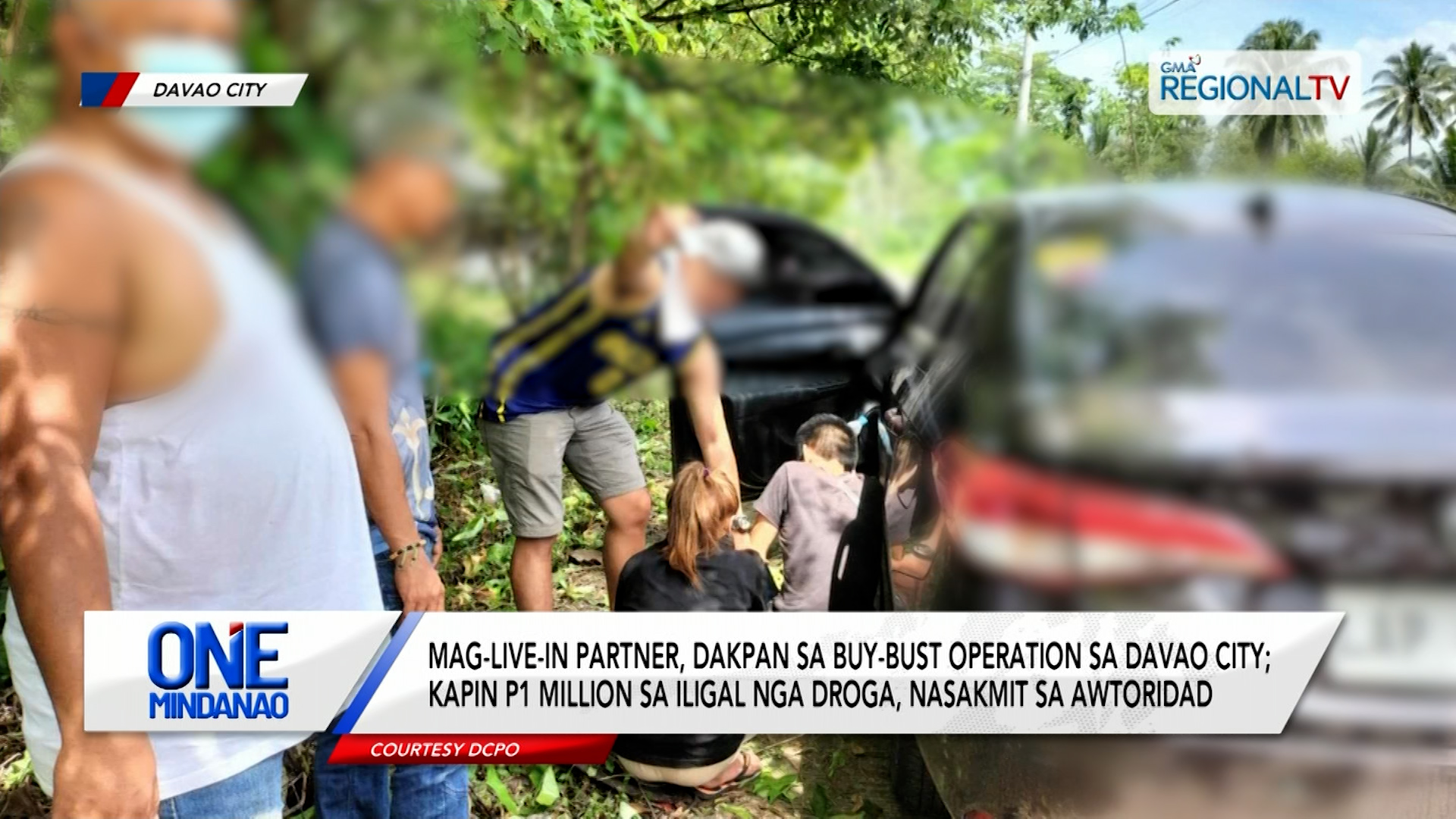 Mag-live-in partner, dakpan sa buy-bust operation sa Davao City