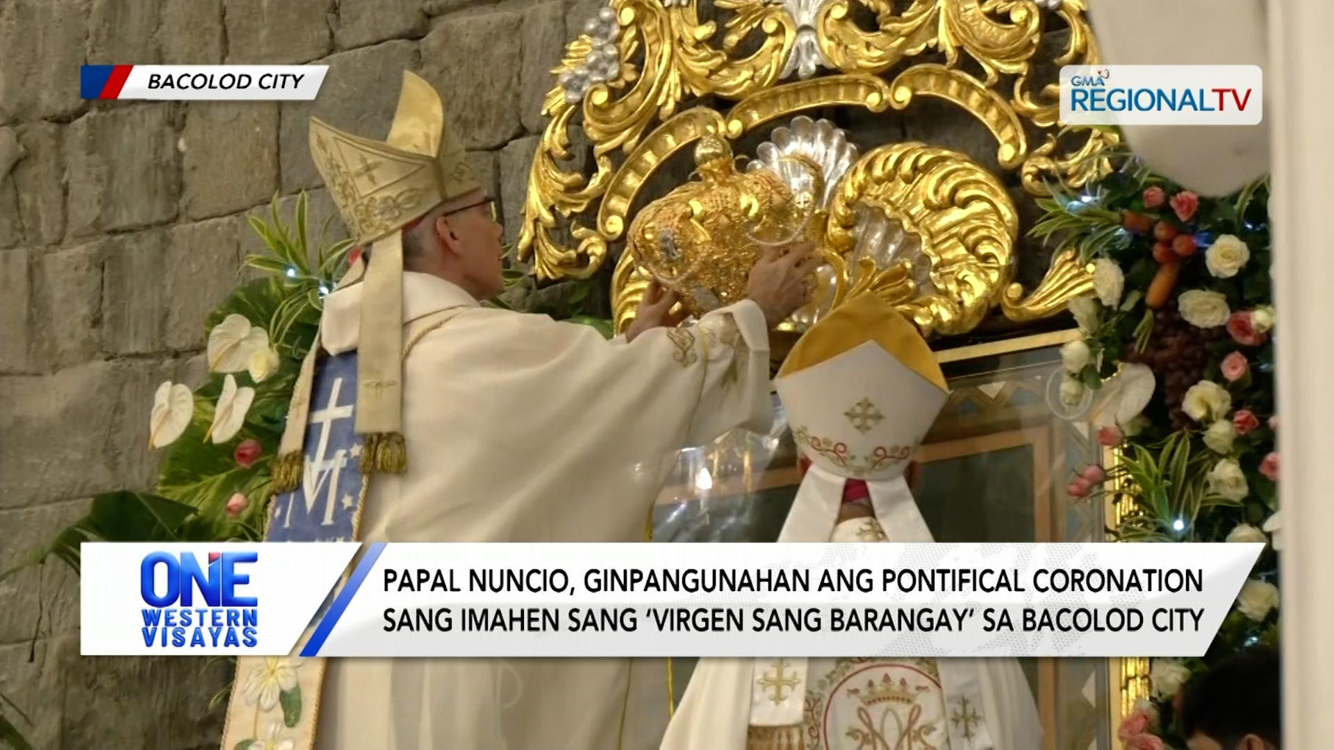 Pontifical coronation sang imahen sang ‘Virgen sang Barangay’ sa ...
