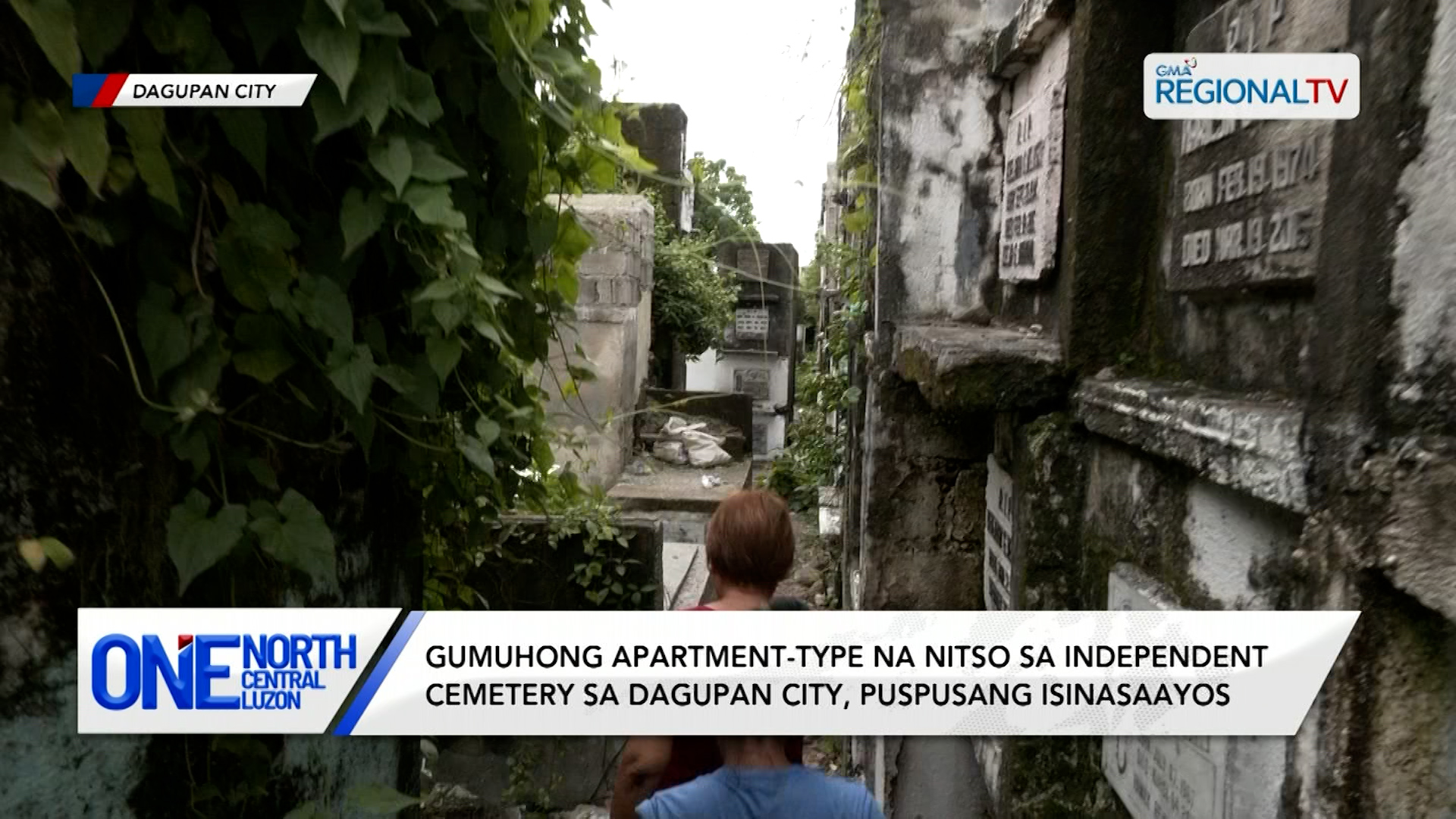 Gumuhong apartment-type na nitso sa Dagupan City, puspusang isinasaayos ...