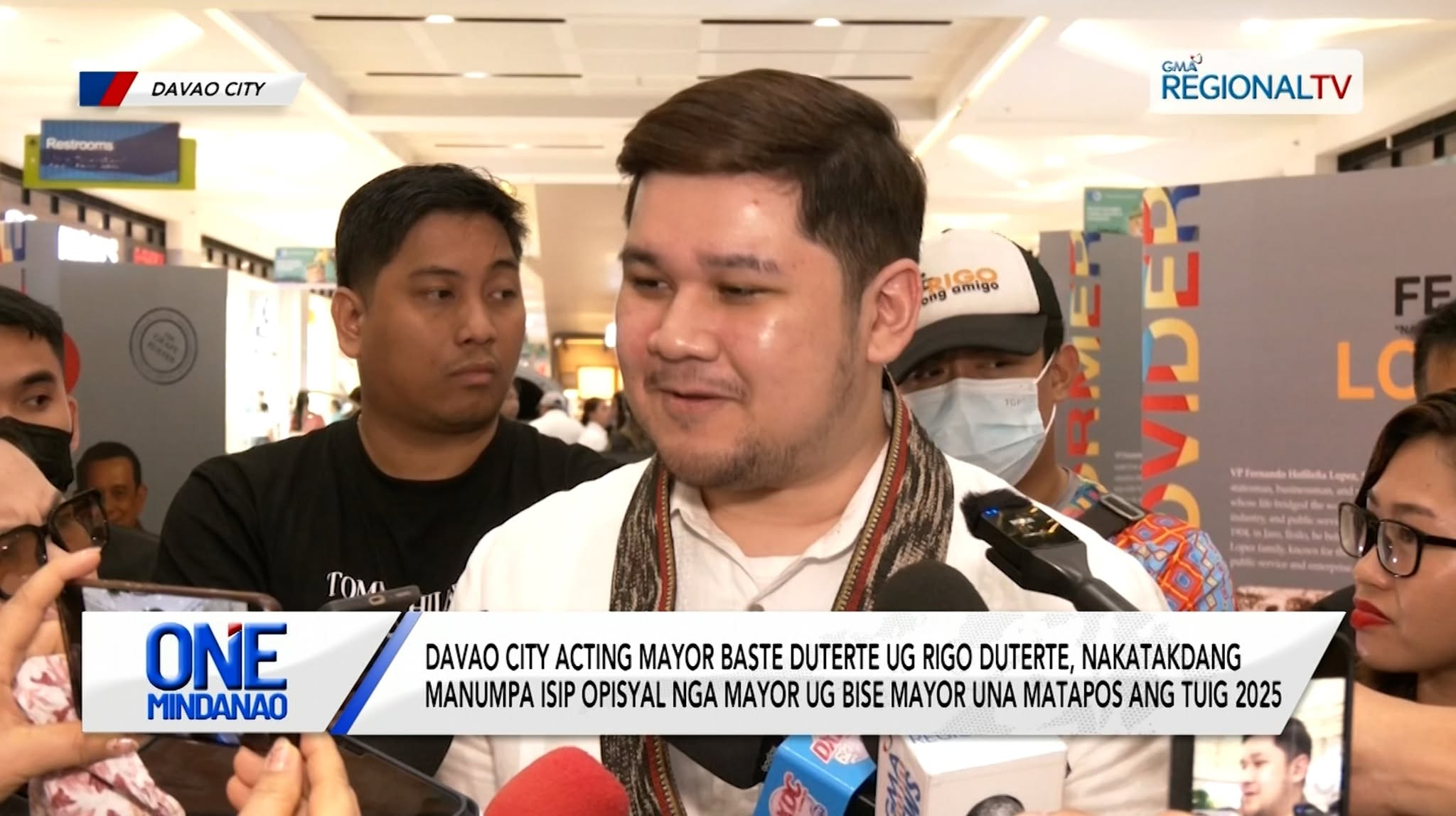 Acting Vice Mayor Duterte, abli sa bisan unsang imbestigasyon ang ...
