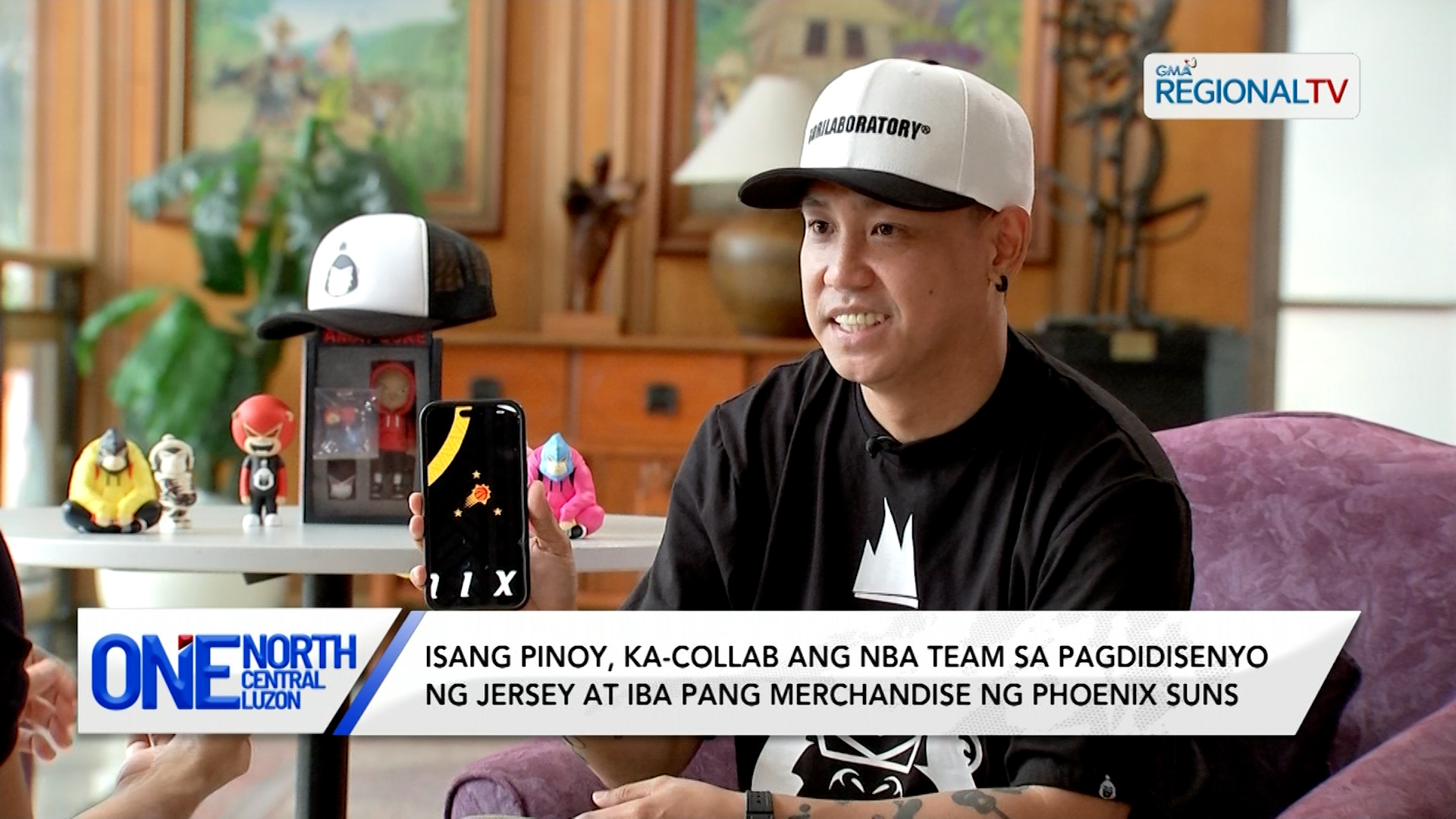 Pinoy, ka-collab ang NBA team sa pagdidisenyo ng jersey ng Phoenix Suns ...