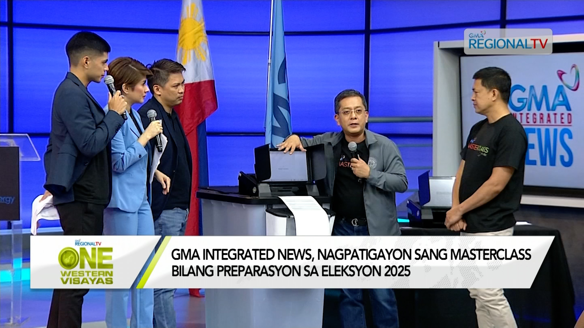 GMA Integrated News nagpatigayon sang masterclass agud panghandaan ang eleksyon