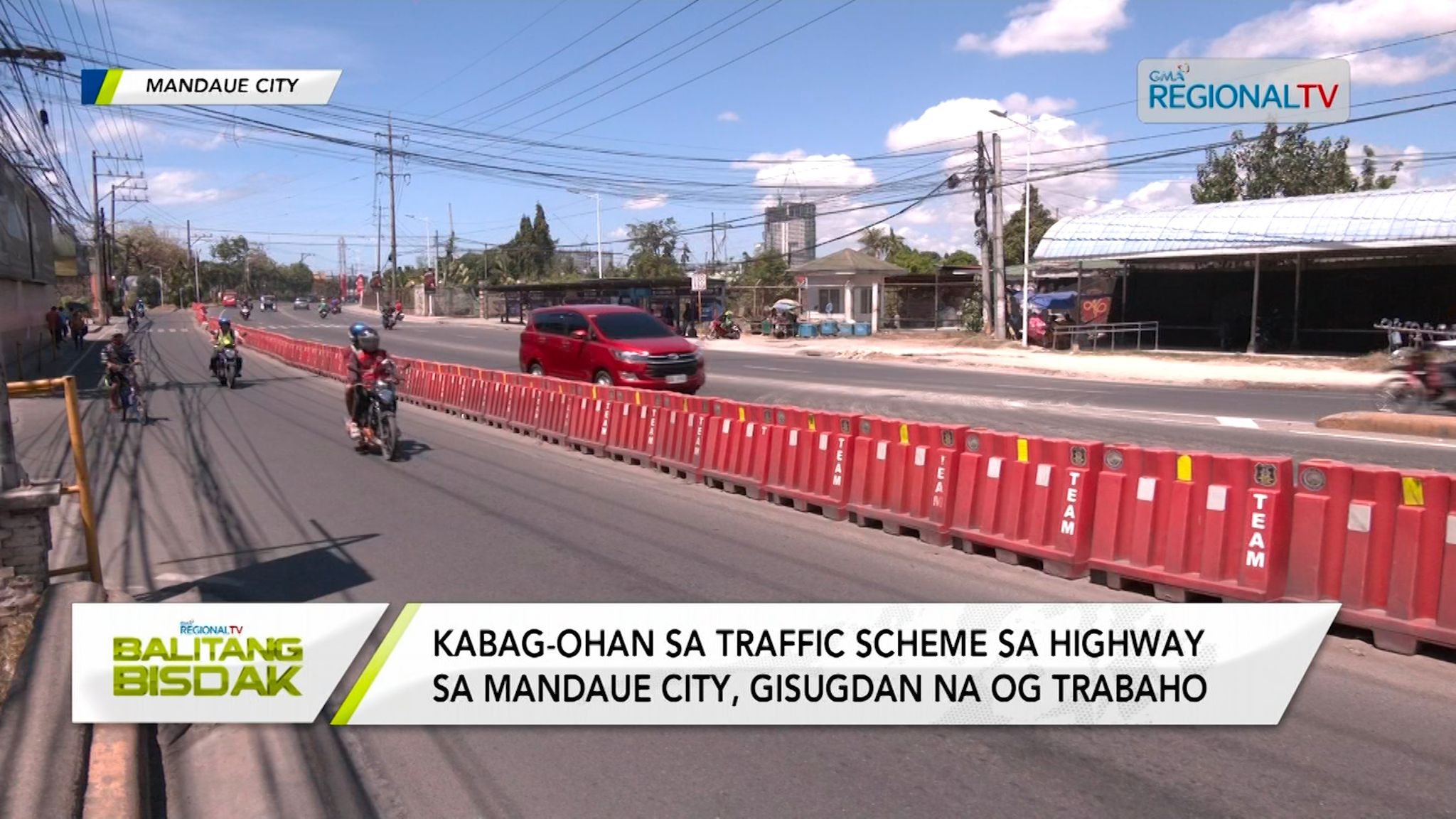 Kabag-ohan sa traffic scheme sa highway sa Mandaue, gisugdan na