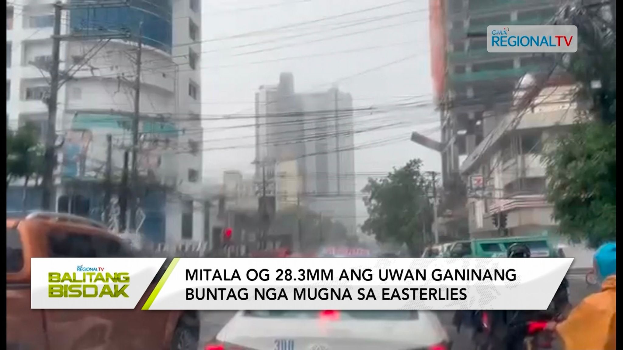 Uwan nga Nasinati sa Pipila ka Lugar sa Metro Cebu Tungod sa Easterlies