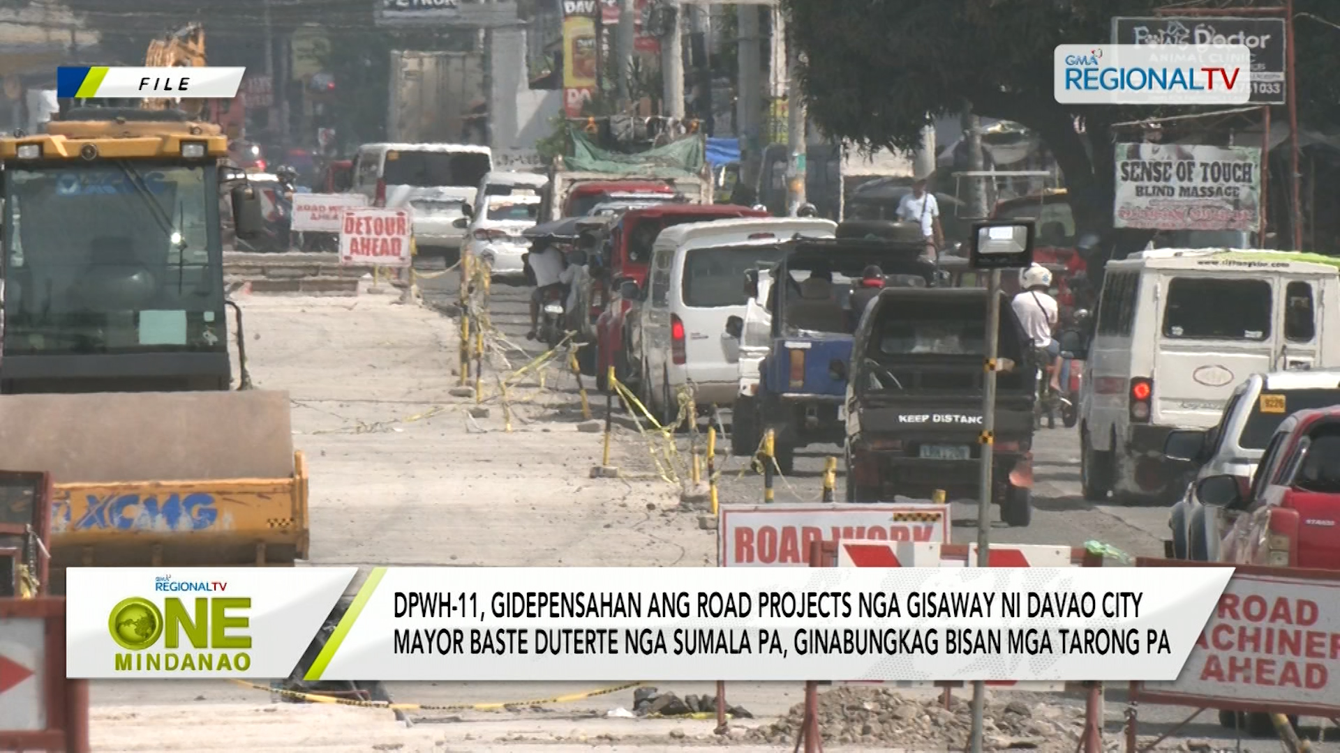 DPWH-11, gidepensahan ang road projects nga gisaway ni Mayor Baste Duterte DPWH-11, gidepensahan ang road projects nga gisaway ni Mayor Baste Duterte