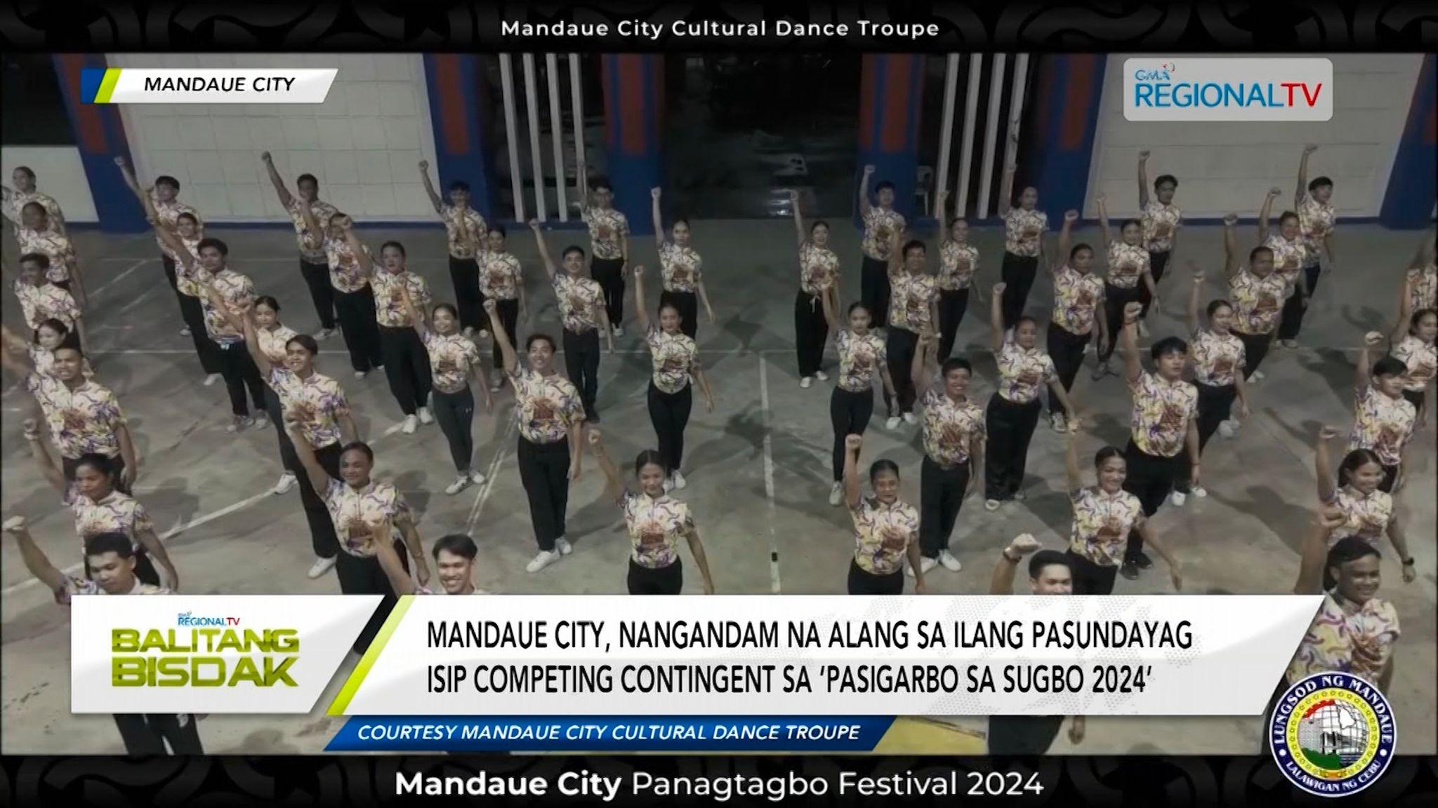 Mandaue City contingent, andam na ‘Pasigarbo sa Sugbo 2024’