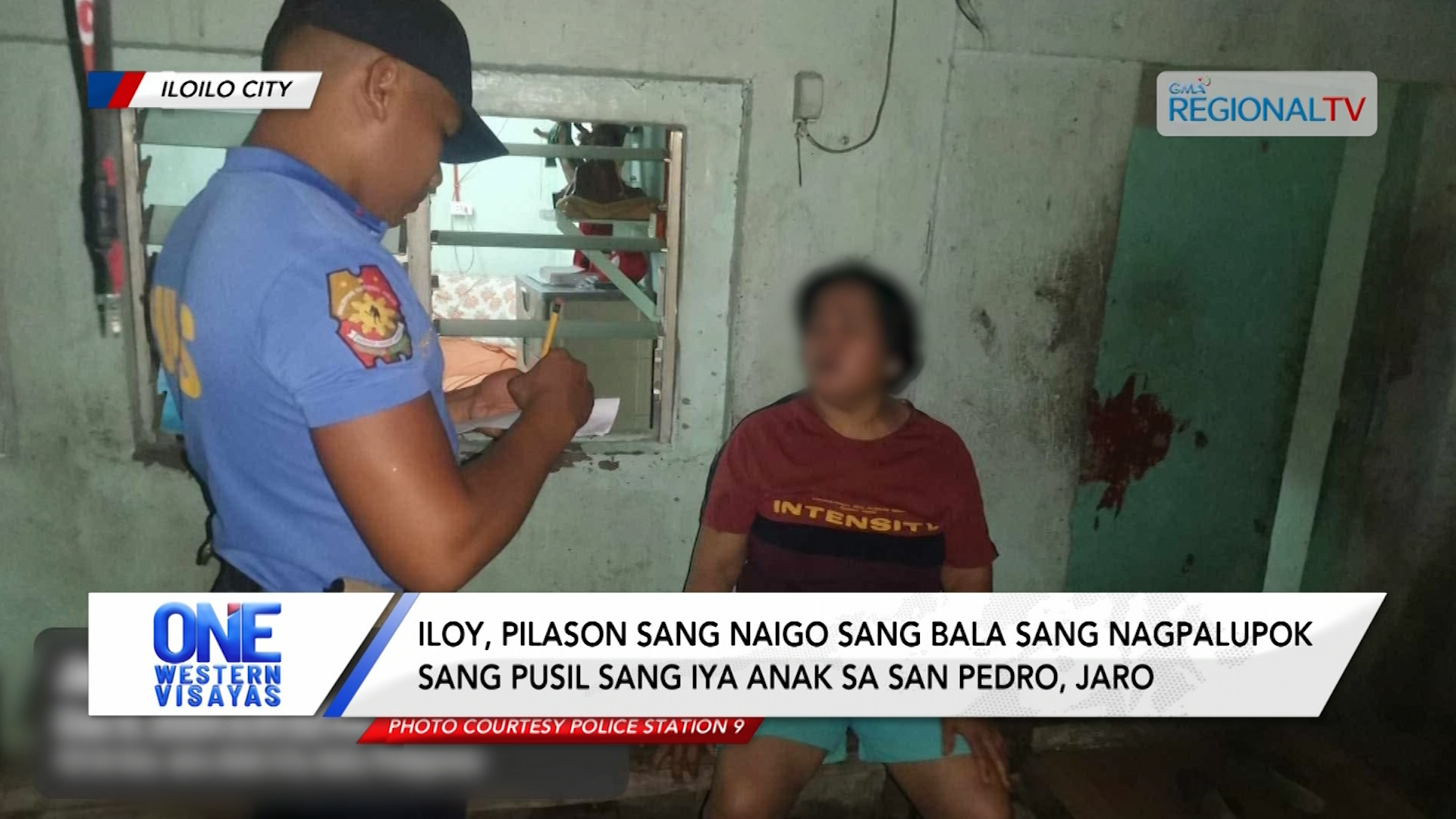 Iloy, pilason sang naigo sang bala sang nagpalupok sang pusil sang iya anak