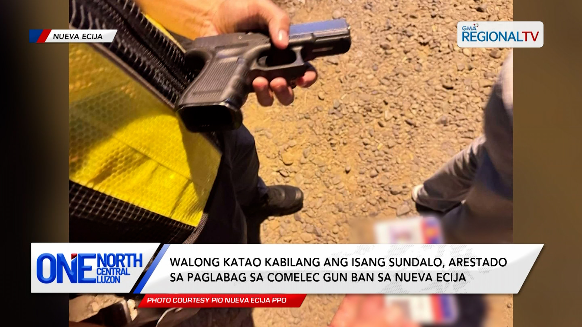 8 katao kabilang ang isang sundalo, arestado sa paglabag sa Comelec gun ban