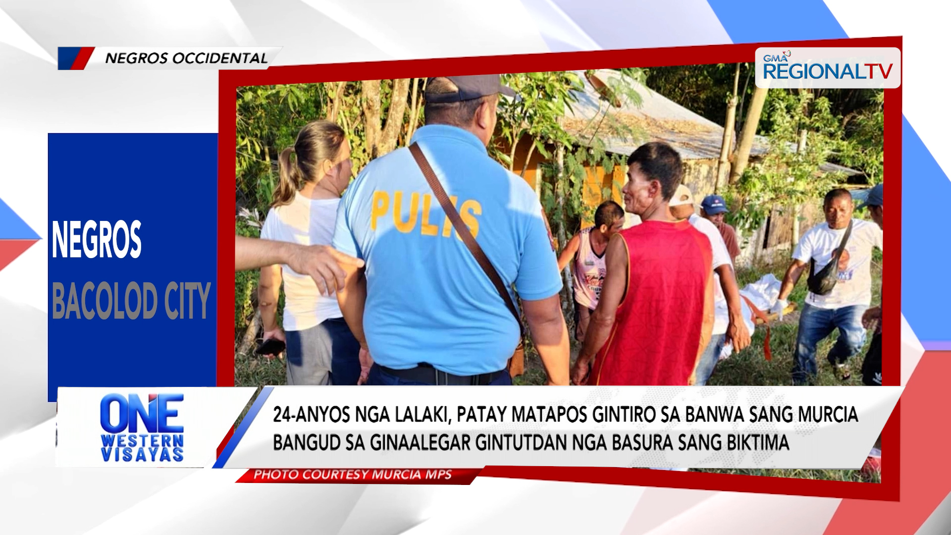 24-anyos nga lalaki, patay matapos gintiro sa banwa sang Murcia