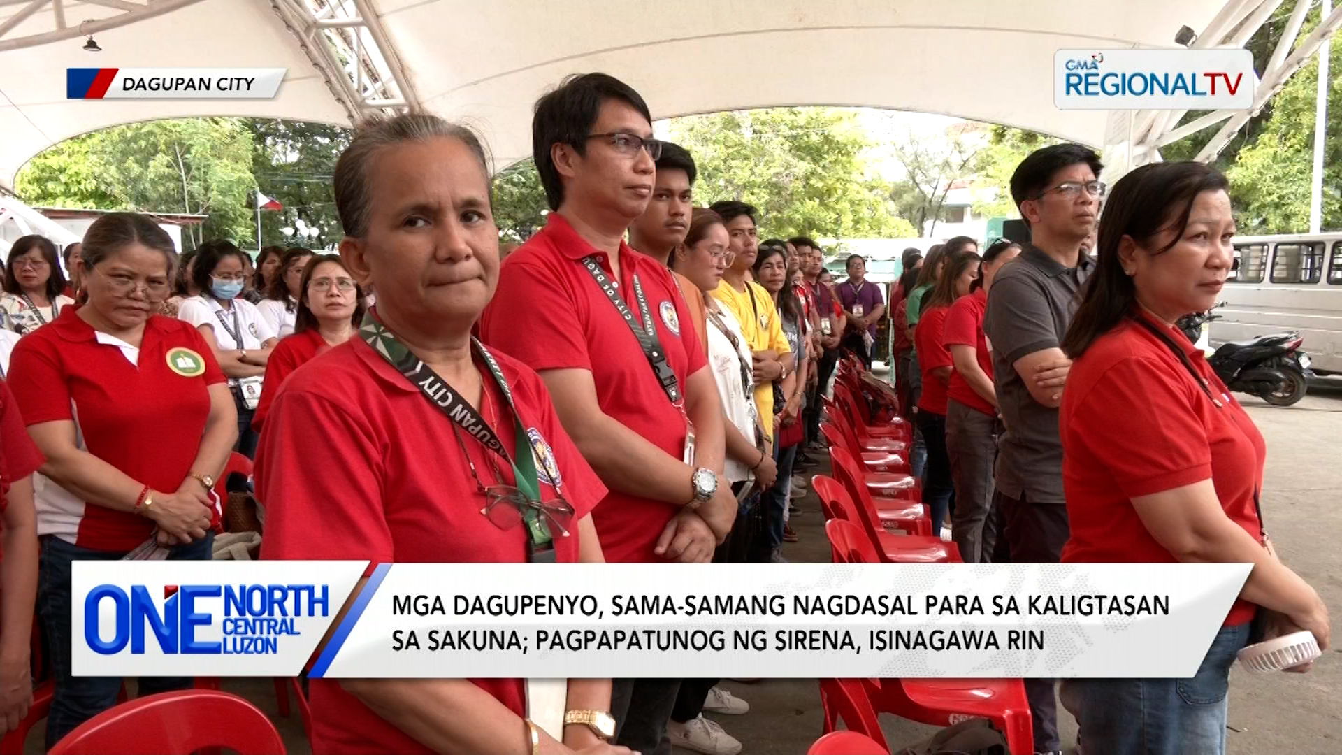 Mga Dagupenyo, sama-samang nagdasal para sa kaligtasan sa sakuna | One ...