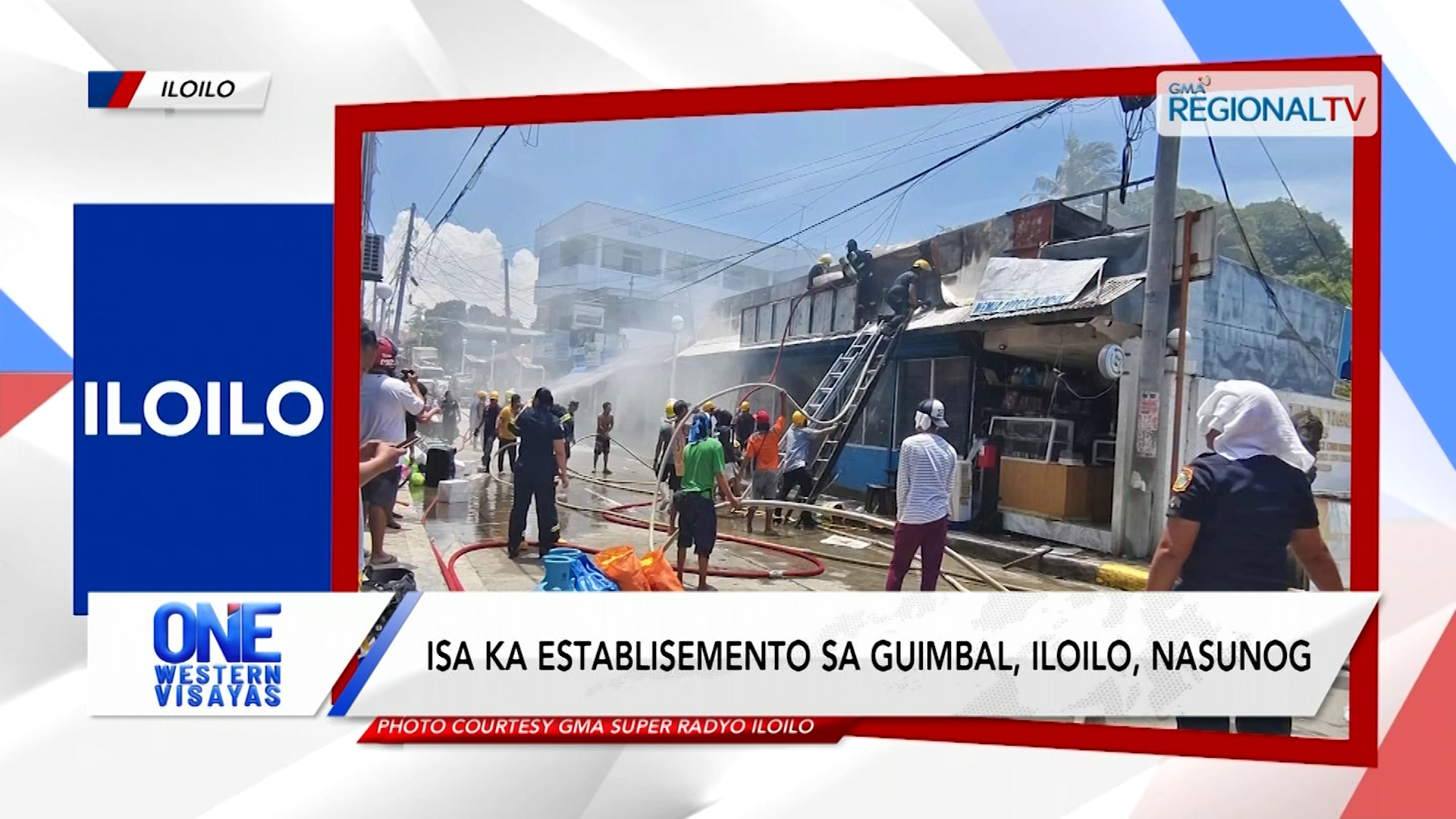 Isa ka establisemento sa Guimbal, Iloilo, nasunog | One Western Visayas