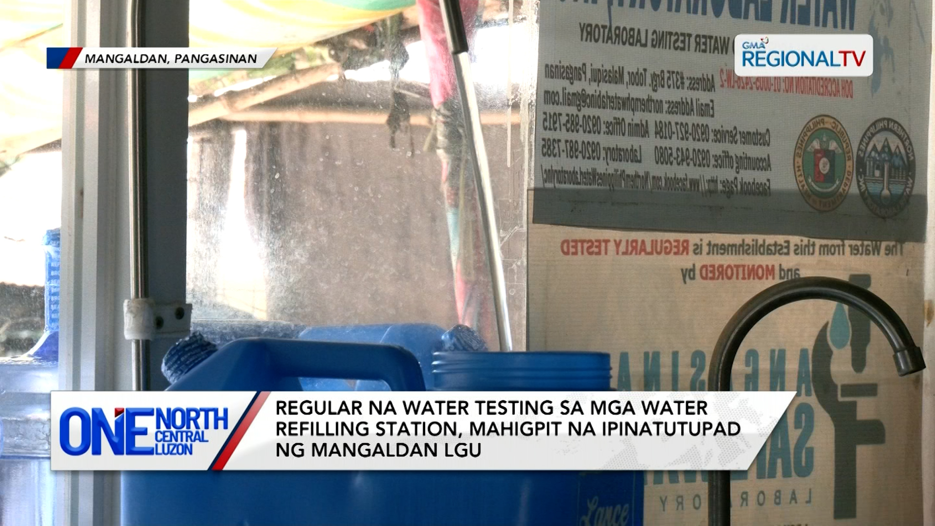 Regular na water testing sa mga water refilling station, ipinatutupad ...
