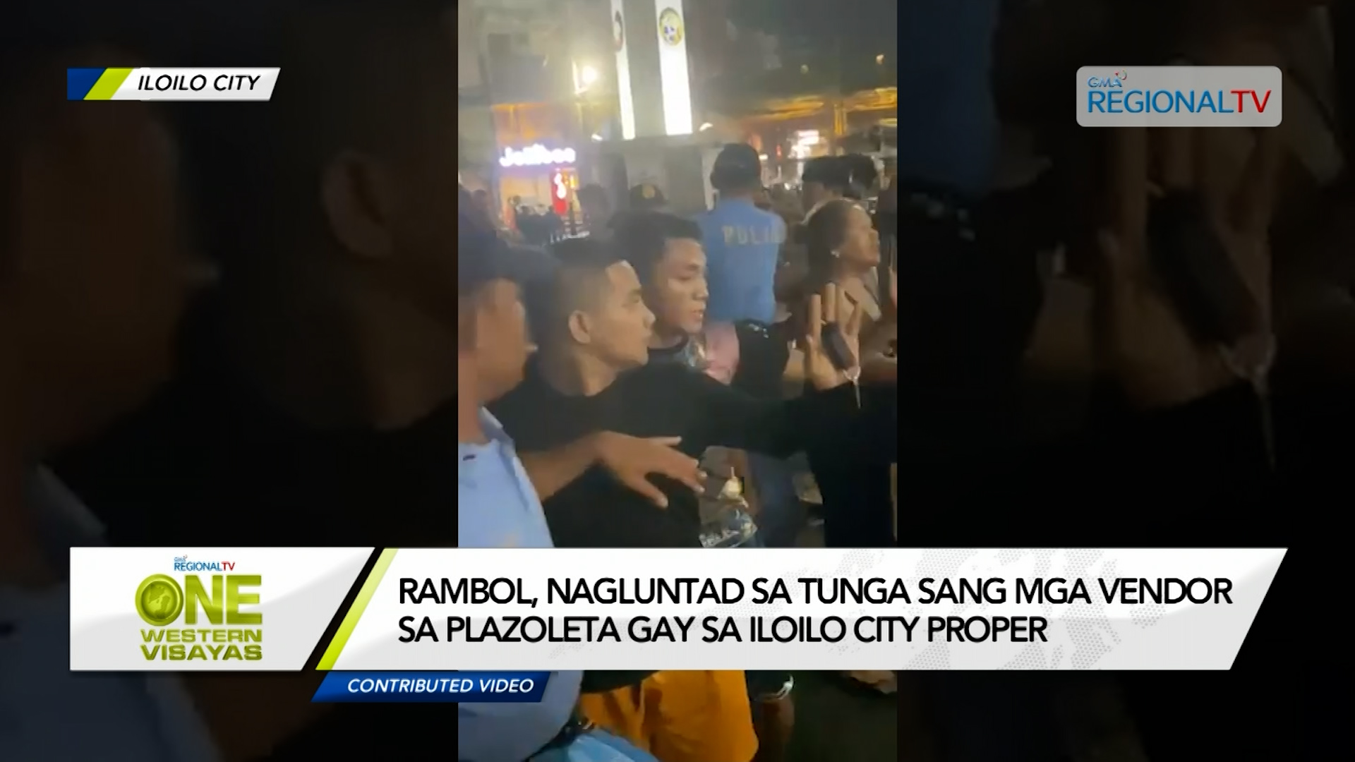 Rambol, nagluntad sa mga vendor sa Plazoleta Gay sa Iloilo City Proper