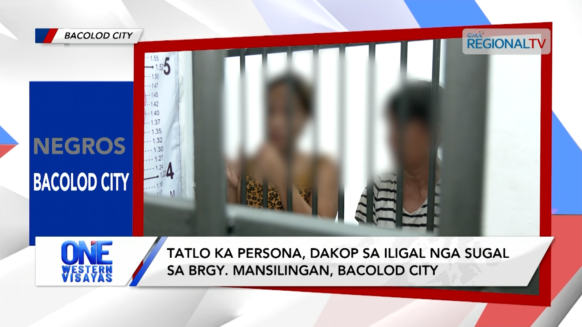 Tatlo ka persona, dakop sa iligal nga sugal sa Brgy. Mansilingan ...