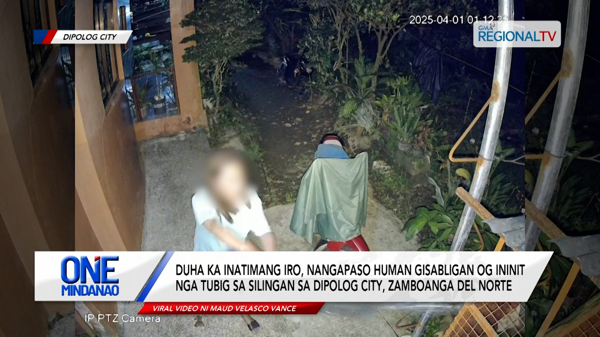 Duha ka Inatimang Iro, nangapaso human gisabligan og ininit nga tubig sa silingan