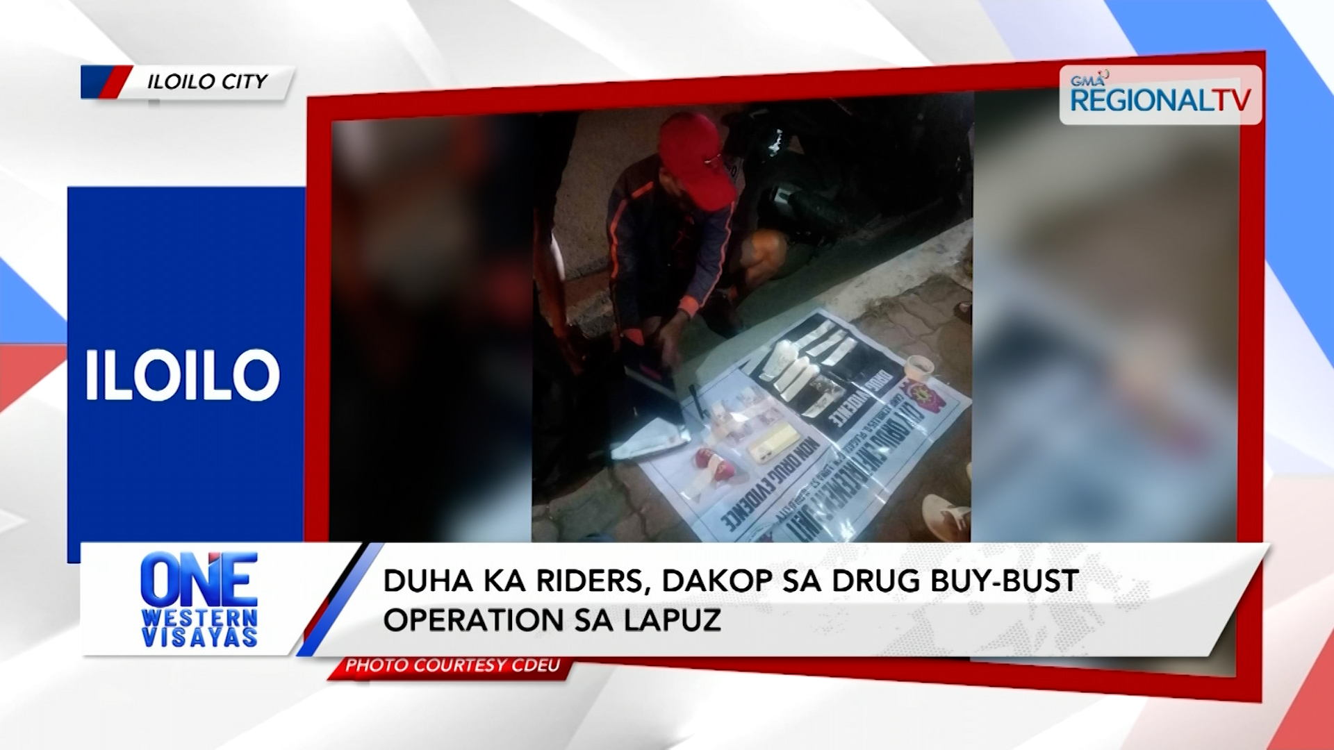 Duha ka riders, dakop sa drug buy-bust operation sa Lapuz