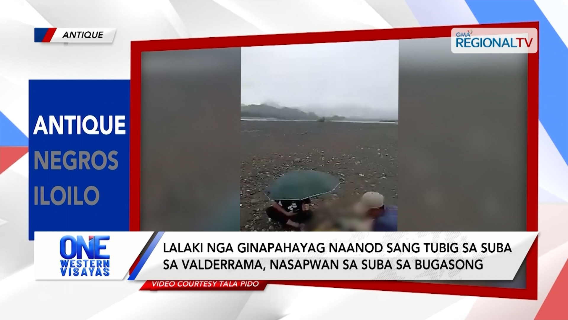 Lalaki nga ginapahayag naanod sa suba sa Valderrama, nasapwan sa Bugasong | One Western Visayas