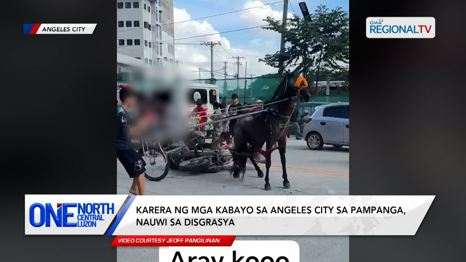 Karera ng mga kabayo sa Angeles City, nauwi sa disgrasya | One North ...