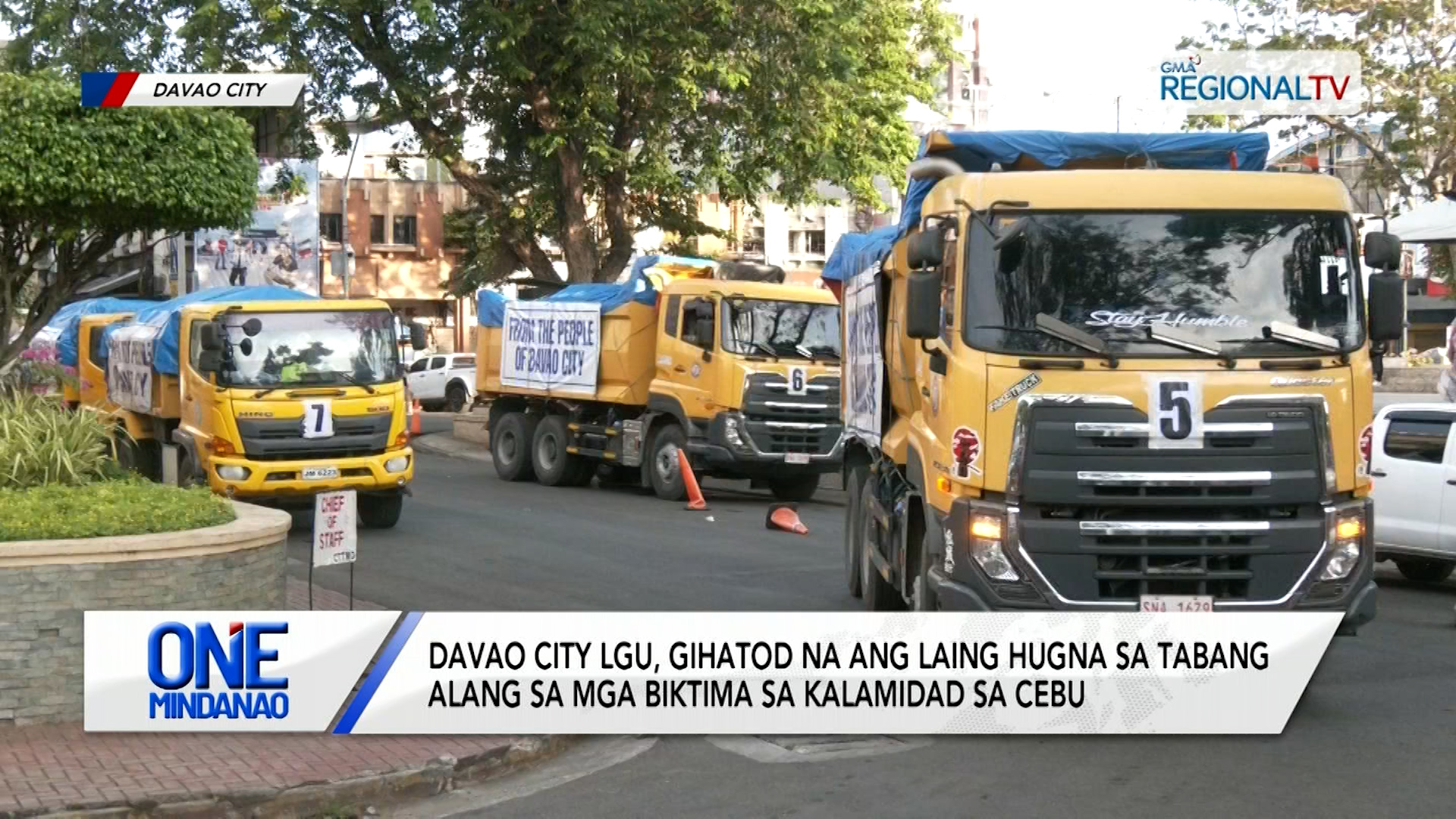 Davao City LGU, gihatod na ang laing hugna sa tabang sa mga biktima sa ...
