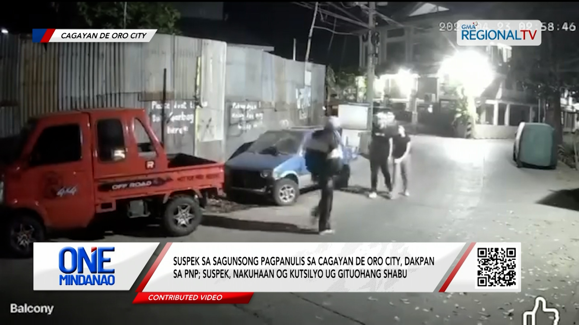 Suspek sa sagunsong pagpanulis sa Cagayan de Oro City, dakpan sa PNP I ...