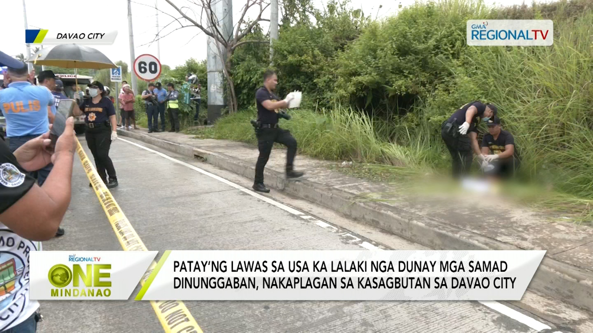 41 anyos nga lalaki, gidunggab-patay sa Brgy. Tamugan, Davao City