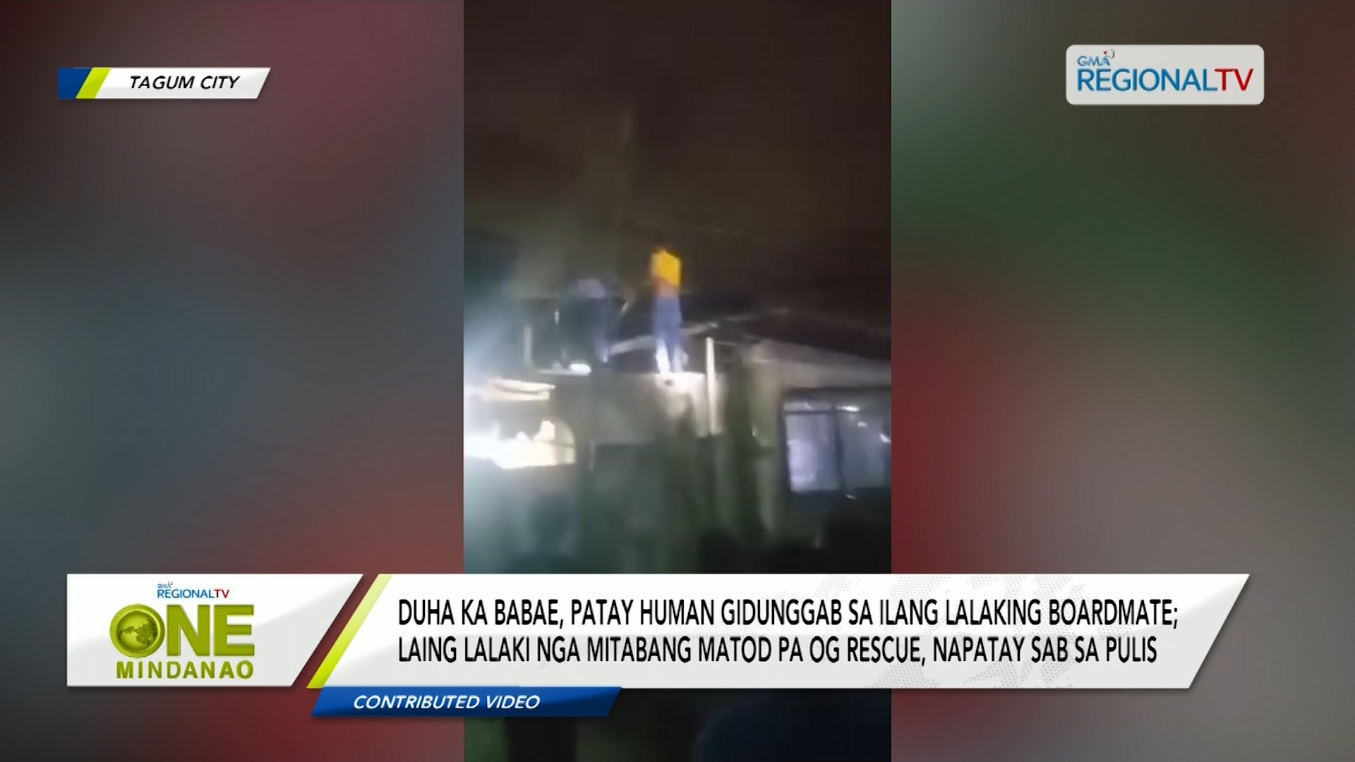 Duha ka babae, patay human gidunggab sa ilang lalaking boardmate