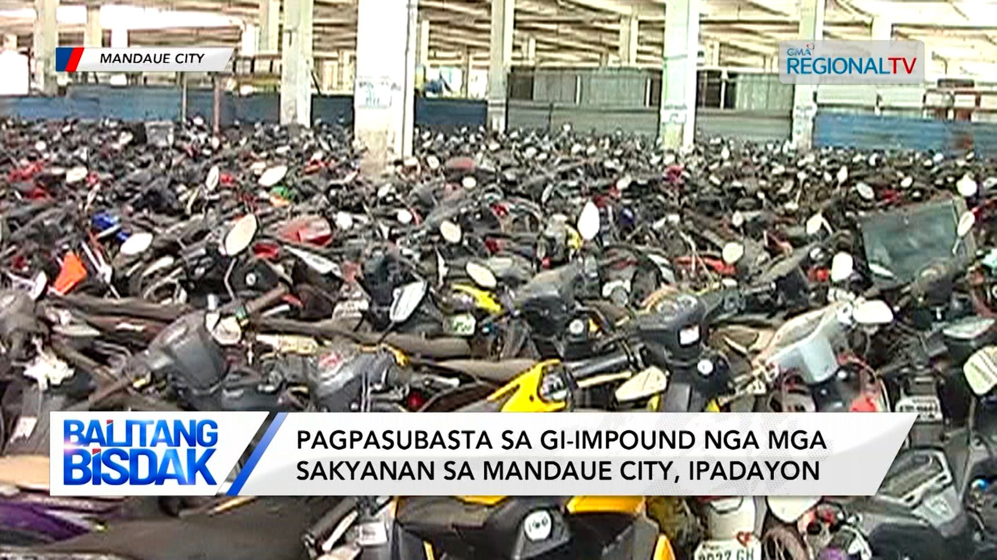 Pagpasubasta sa mga na-impound nga sakyanan sa Mandaue City, ipadayon