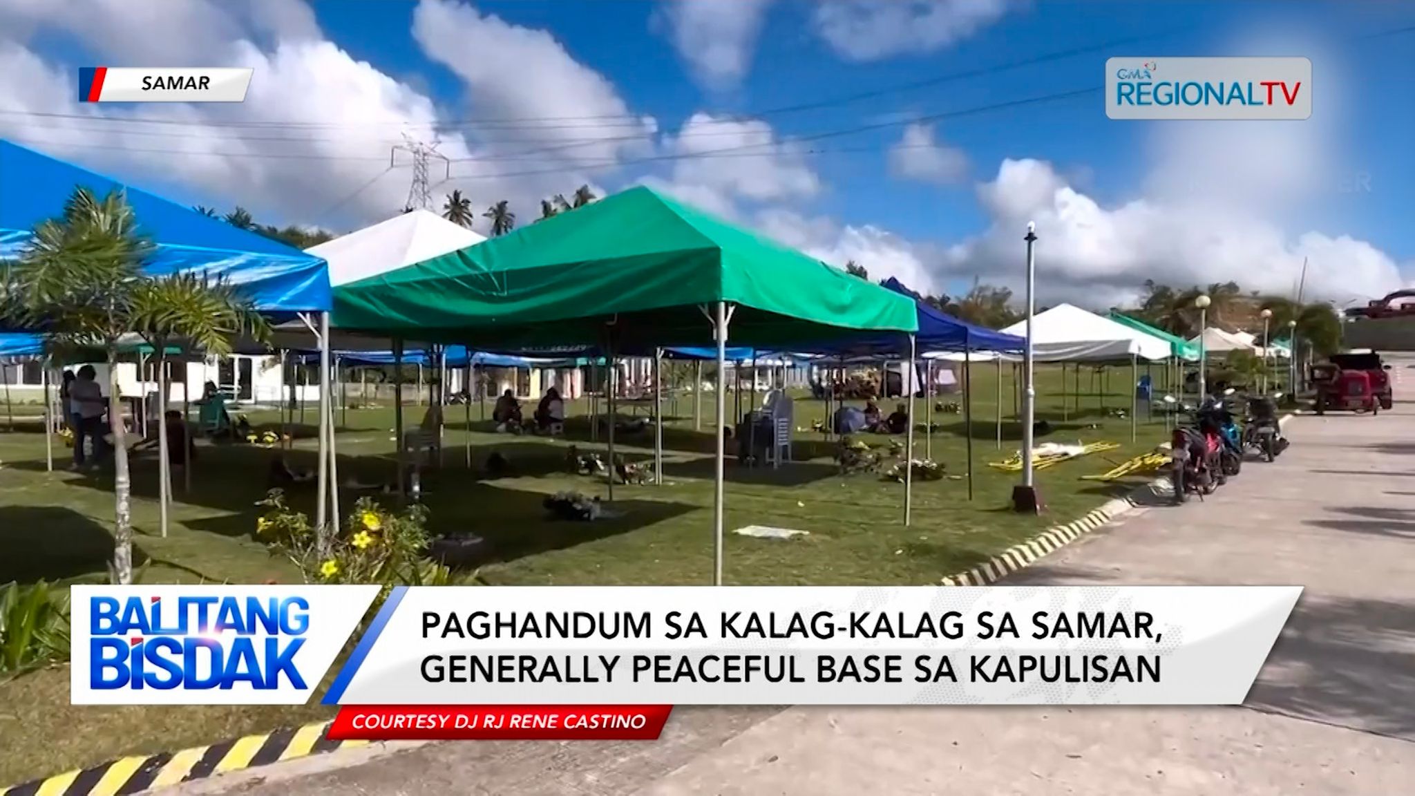 Paghandum sa Kalag-Kalag 2024 sa Samar ug Guiuan, Eastern Samar, malinawon