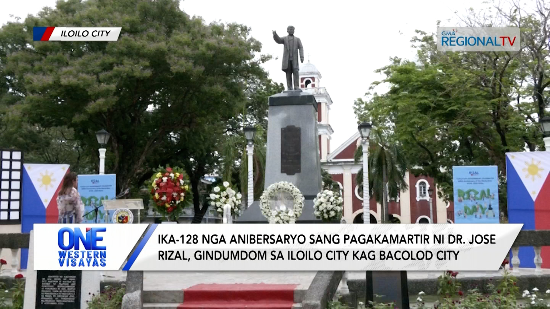 Ika-128 nga anibersaryo sang pagakamartir ni DR. Jose Rizal, gindumdom