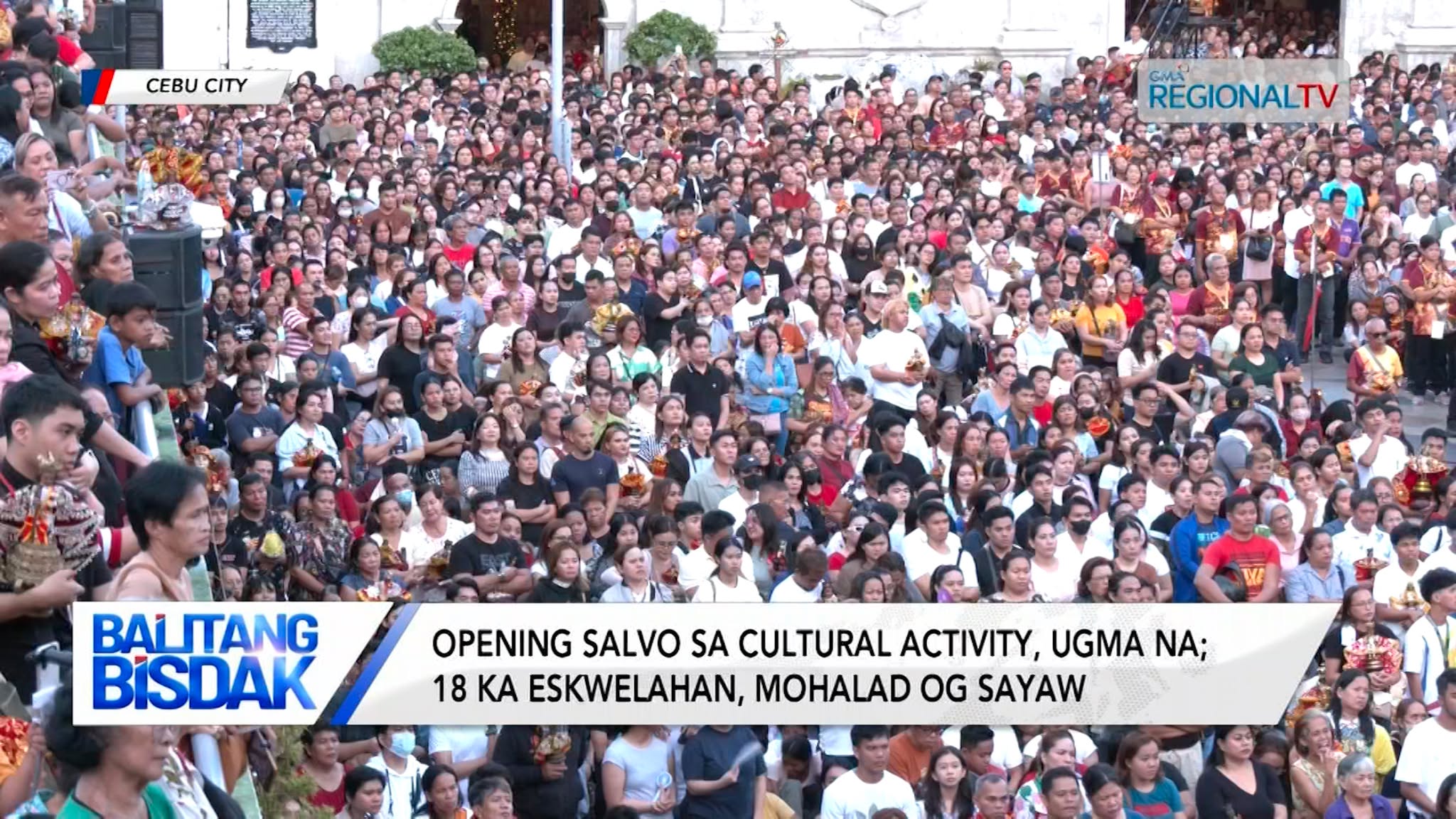 Opening salvo sa cultural activity sa Sinulog, ugma na; 18 ka tunghaan, mosayaw