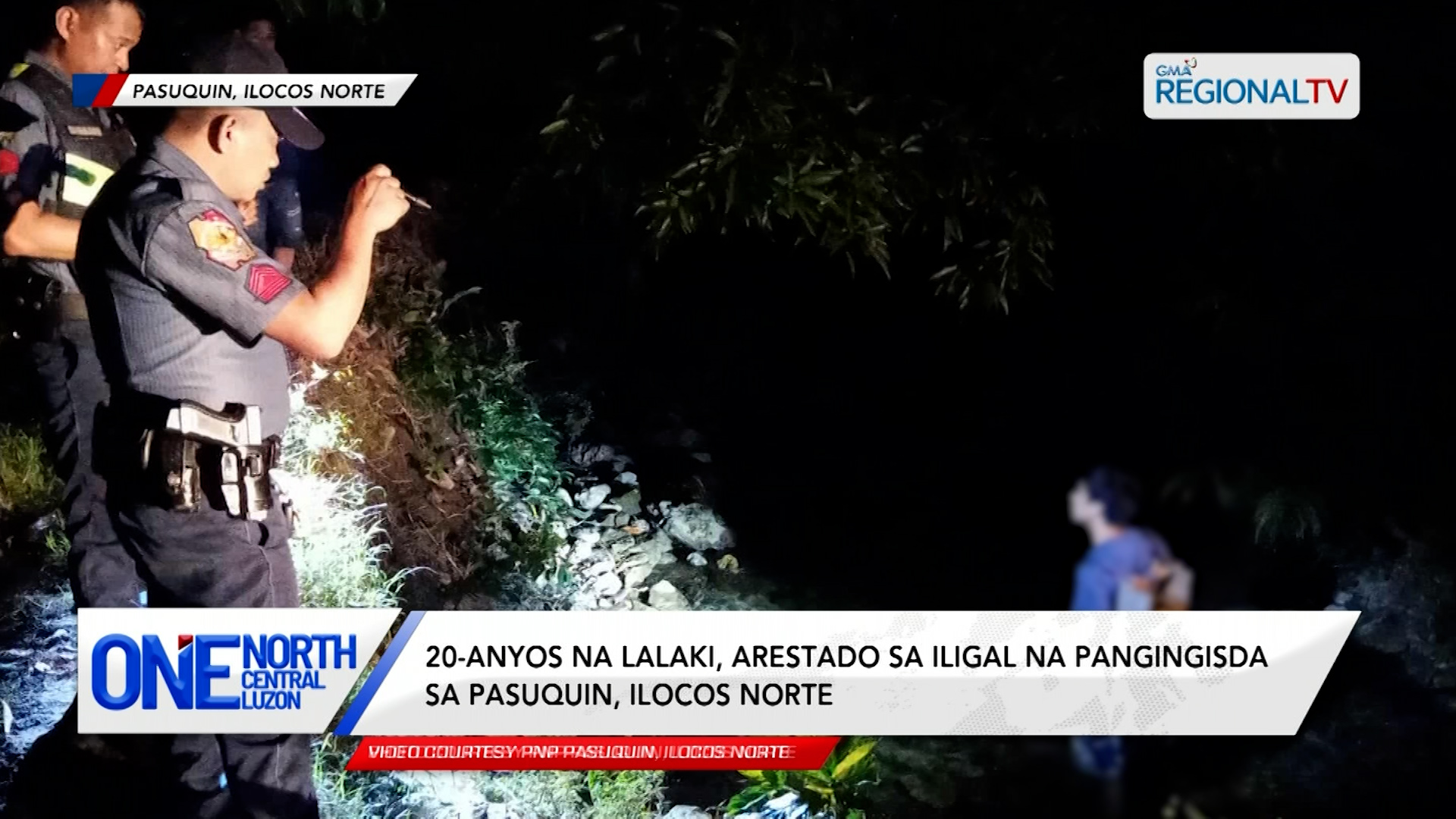 Lalaki, arestado sa iligal na pangingisda sa Pasuquin, Ilocos Norte | One North Central Luzon