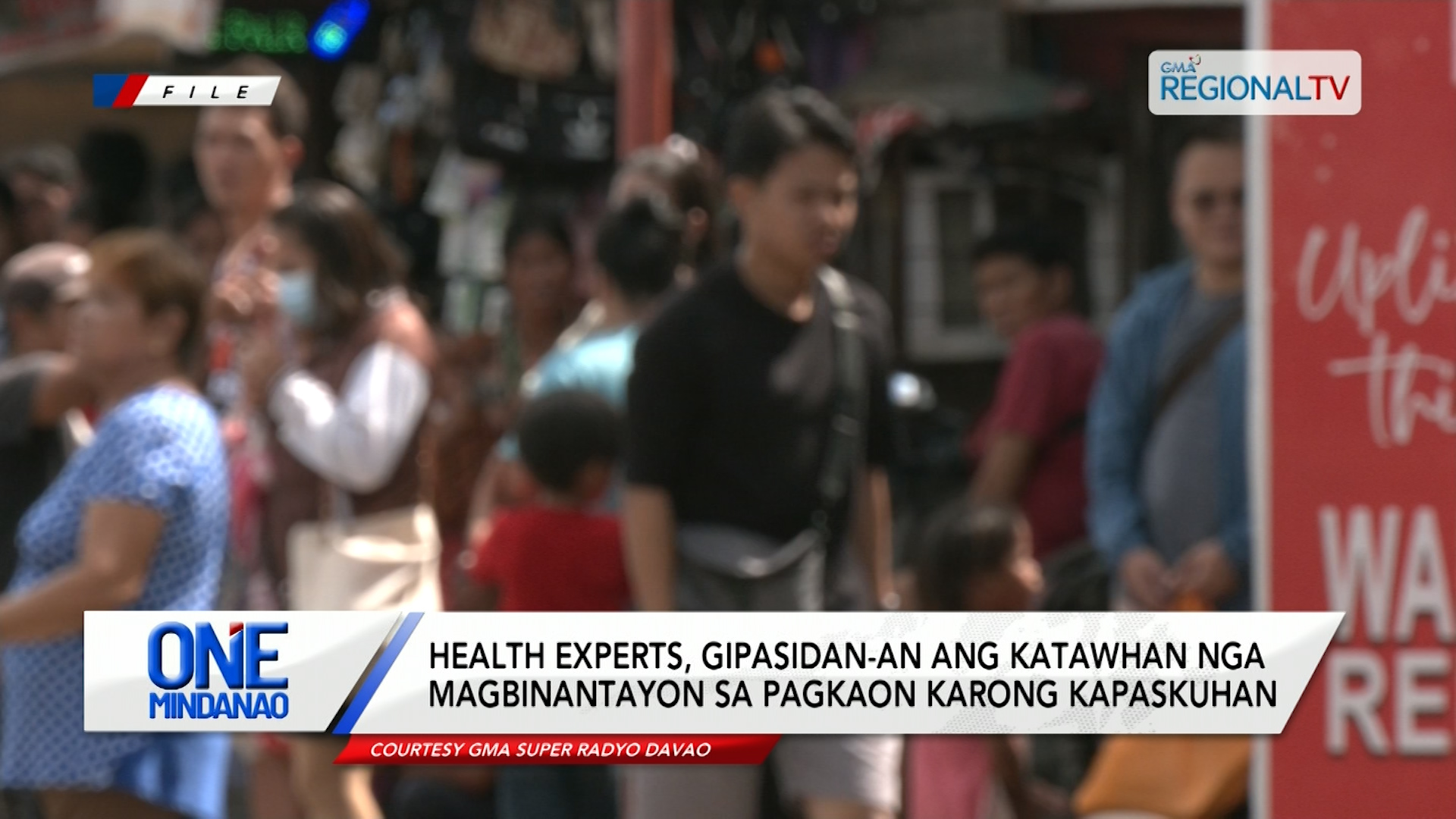 Experts, gipasidan-an ang katawhan nga magbinantayon sa pagkaon karong ...