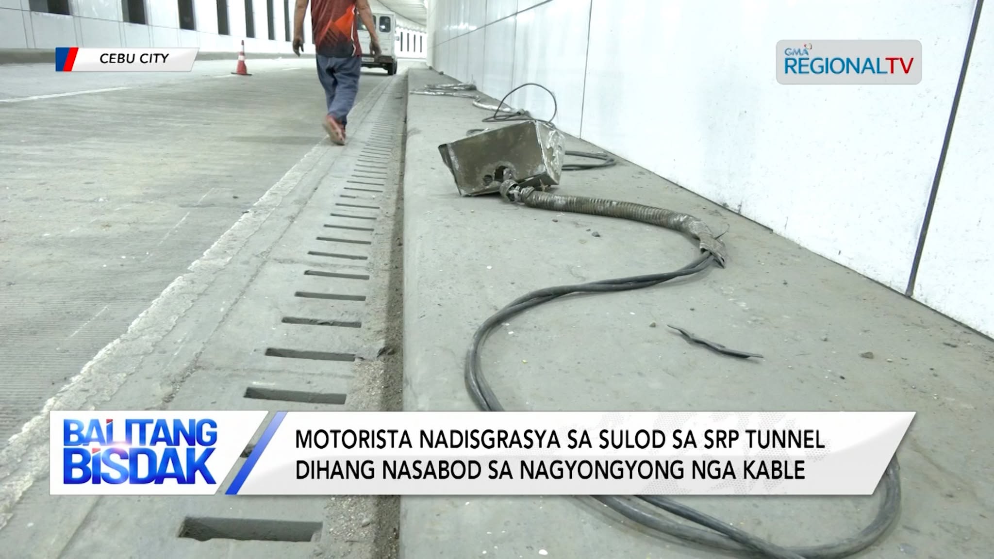Motorista, Naaksidente sa SRP Tunnel | Balitang Bisdak