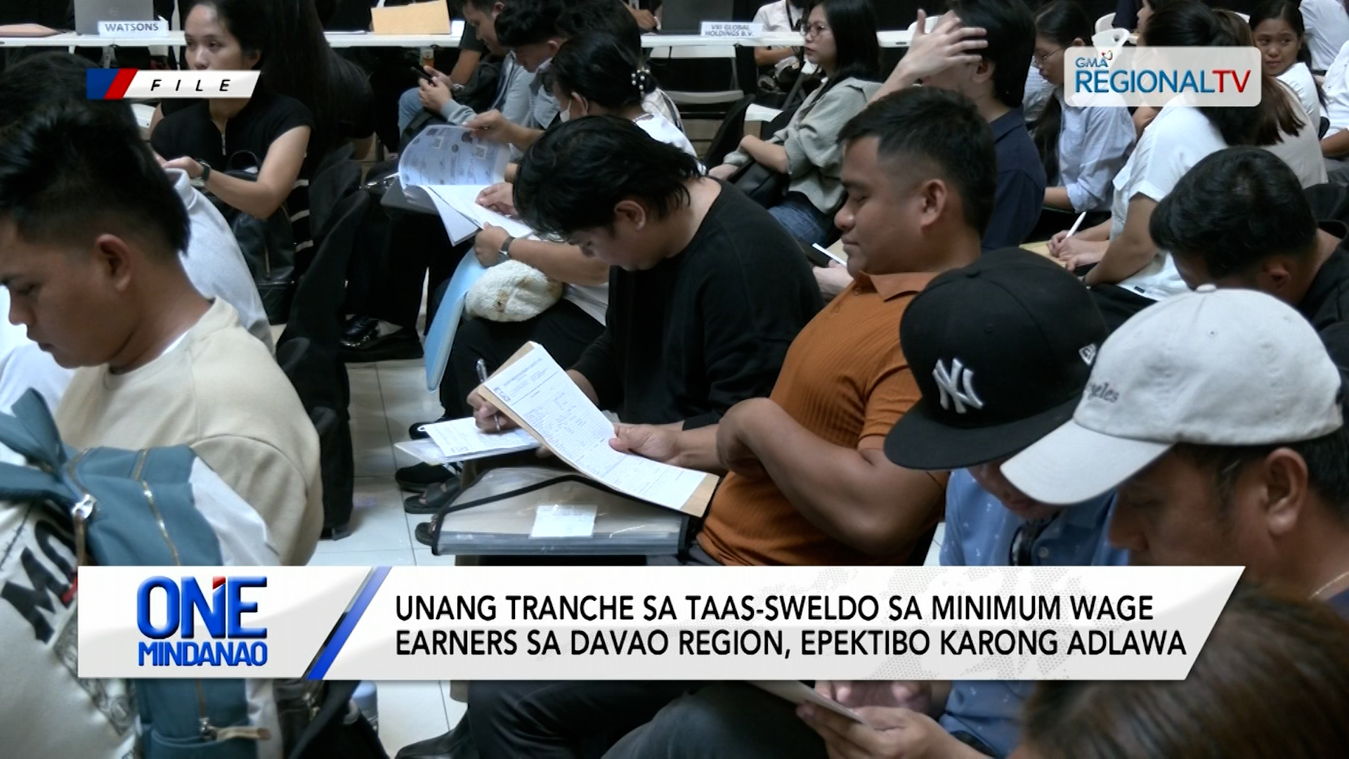 Unang tranche sa taas-sweldo sa Davao Region, epektibo karong adlawa ...