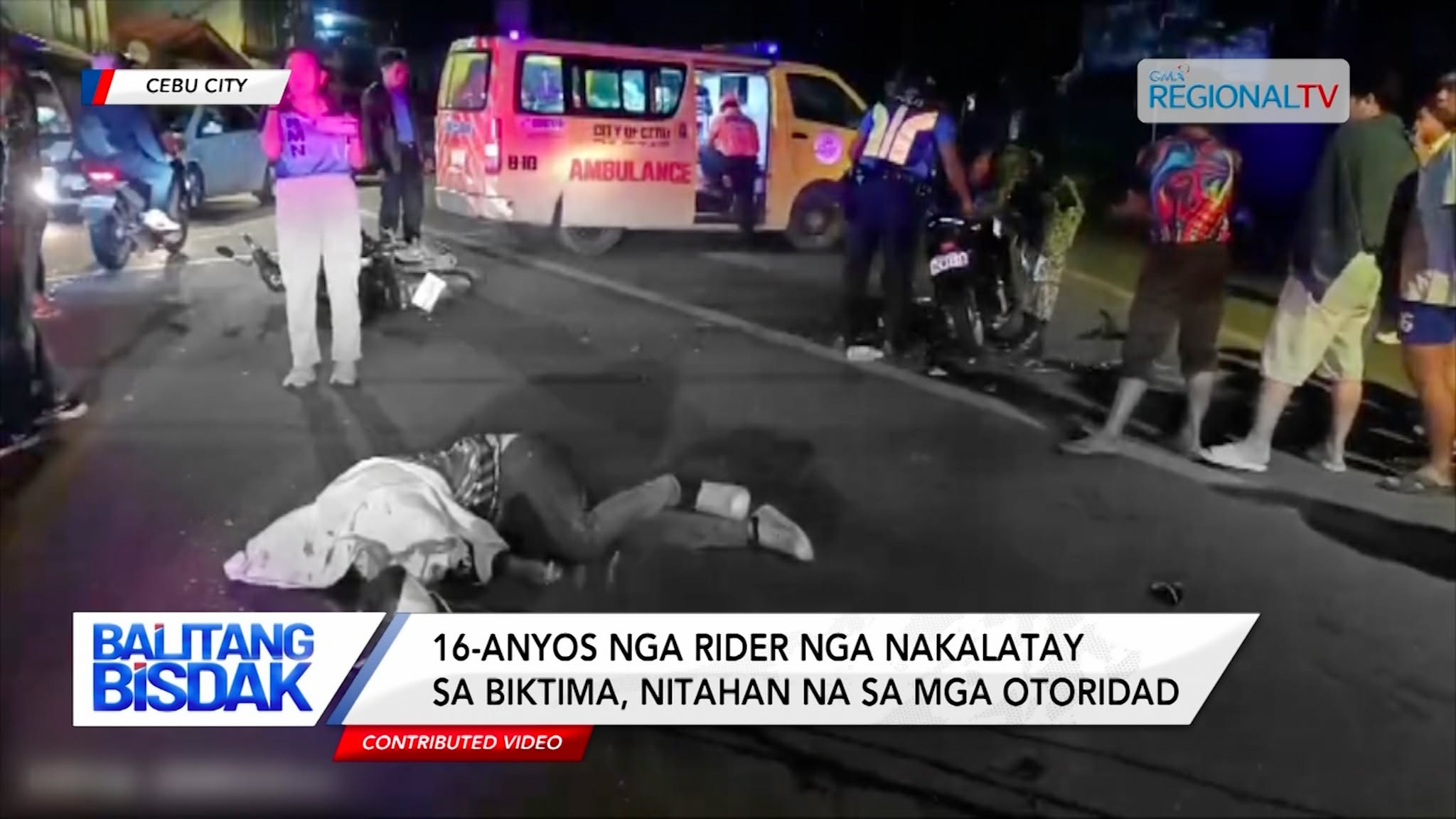 Delivery Rider, Patay human Gibanggaan og Motor ug Nalatayan og Laing ...