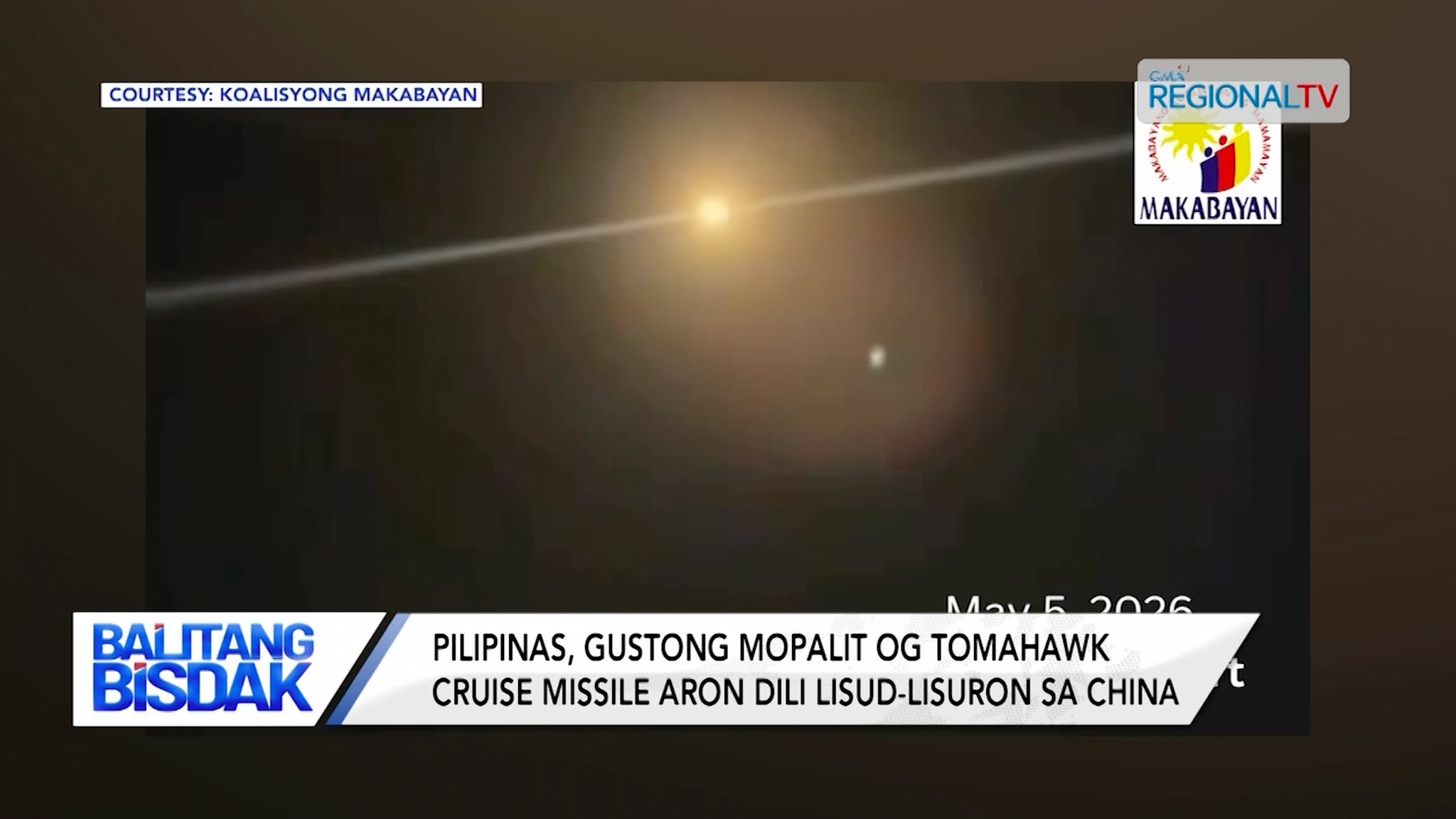 Tomahawk Cruise Missile, Unang Higayon nga Gigamit sa Balikatan ...