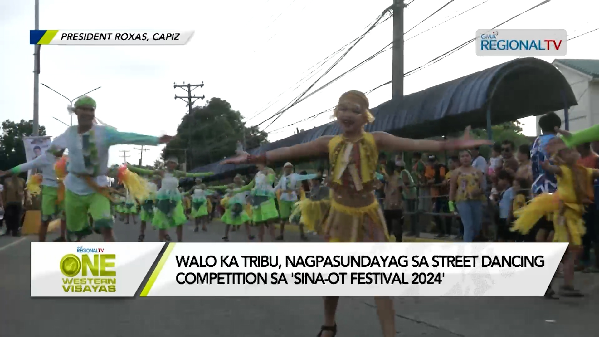 Street dancing competition sa 'Sina-ot Festival 2024'
