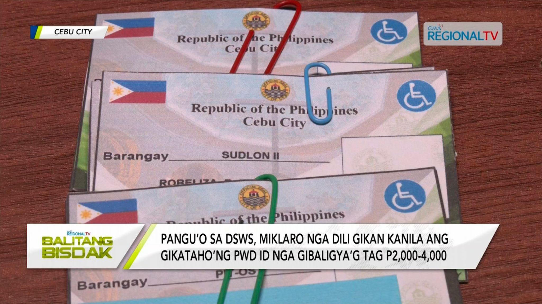 Paggamit og mga pekeng PWD ID sa Cebu City, imbestigaran