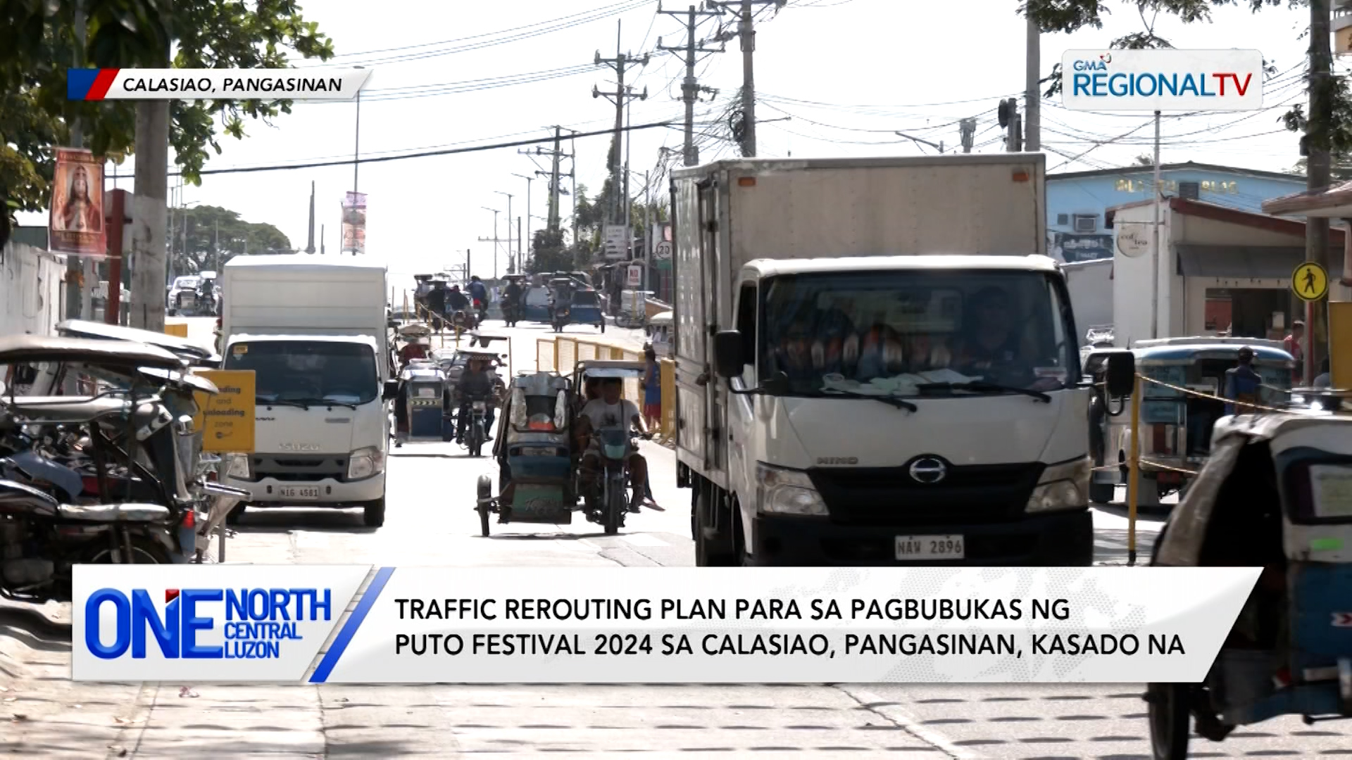 Traffic rerouting plan para sa pagbubukas ng Puto Festival 2024, kasado na