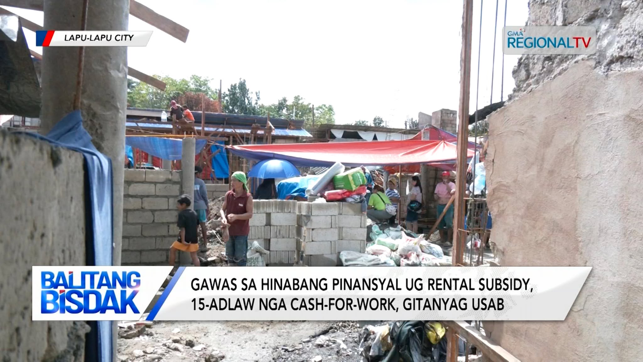 Mga nasunogan sa Brgy. Pajo, makabalik pa pagtukod sa ilang mga balay