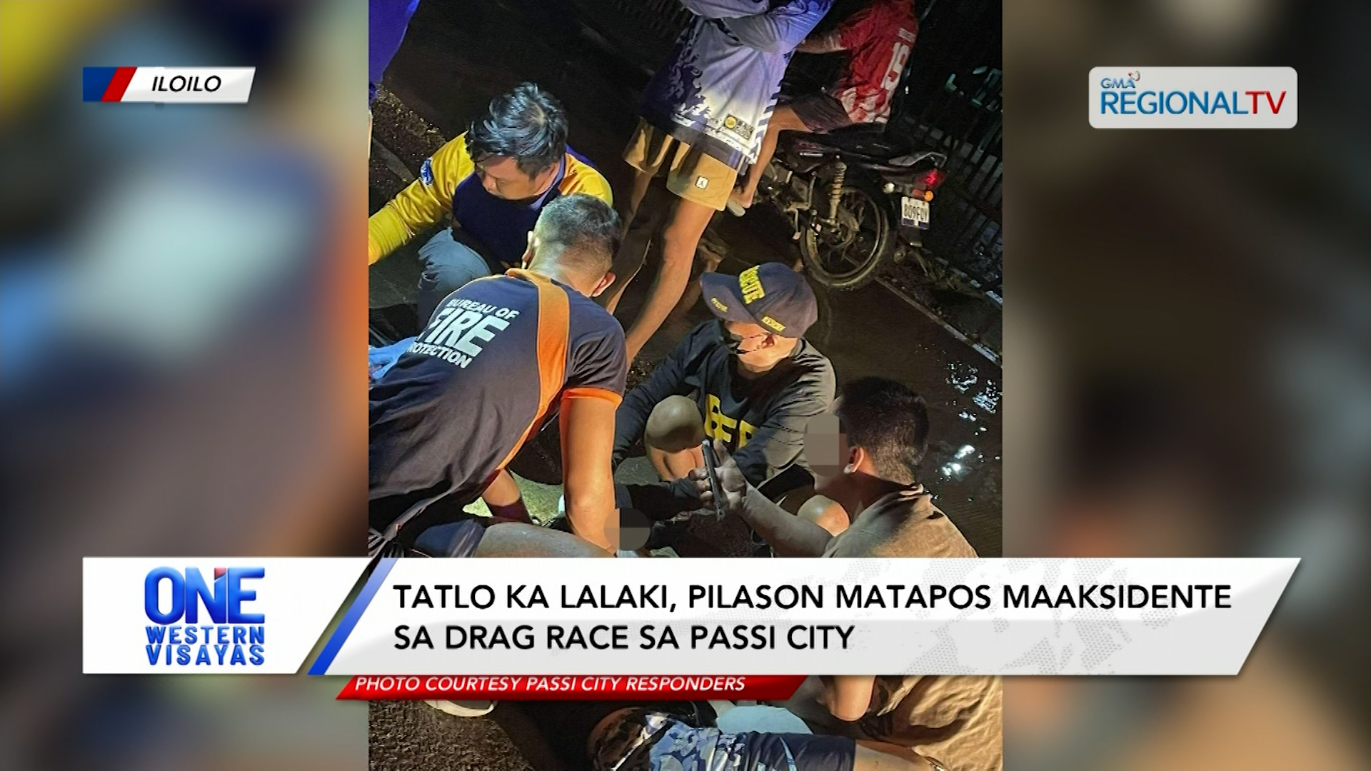 Tatlo ka lalaki, pilason matapos maaksidente sa drag race sa Passi City ...