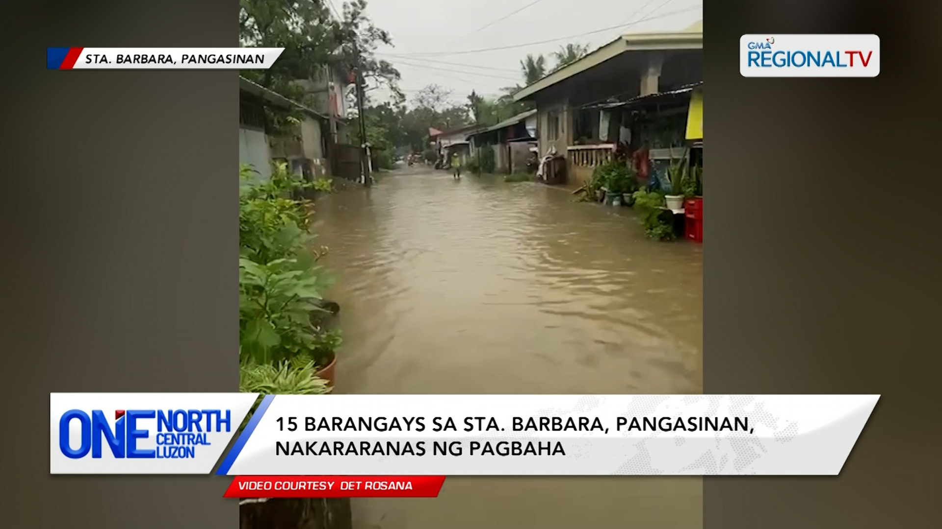 15 barangays sa Sta. Barbara, Pangasinan, nakararanas ng pagbaha | One ...