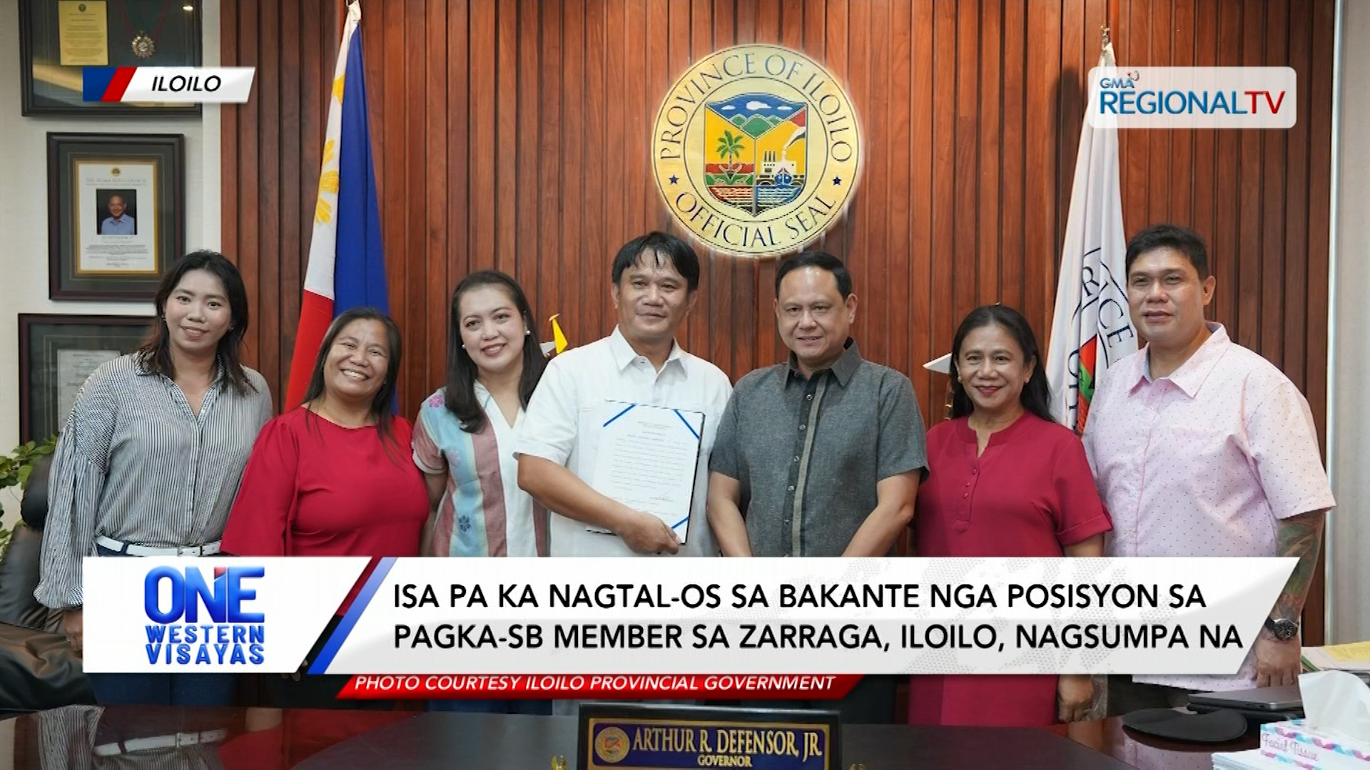 Posisyon sa pagka-SB Member sa Zarraga, Iloilo, nakumpleto na | One ...